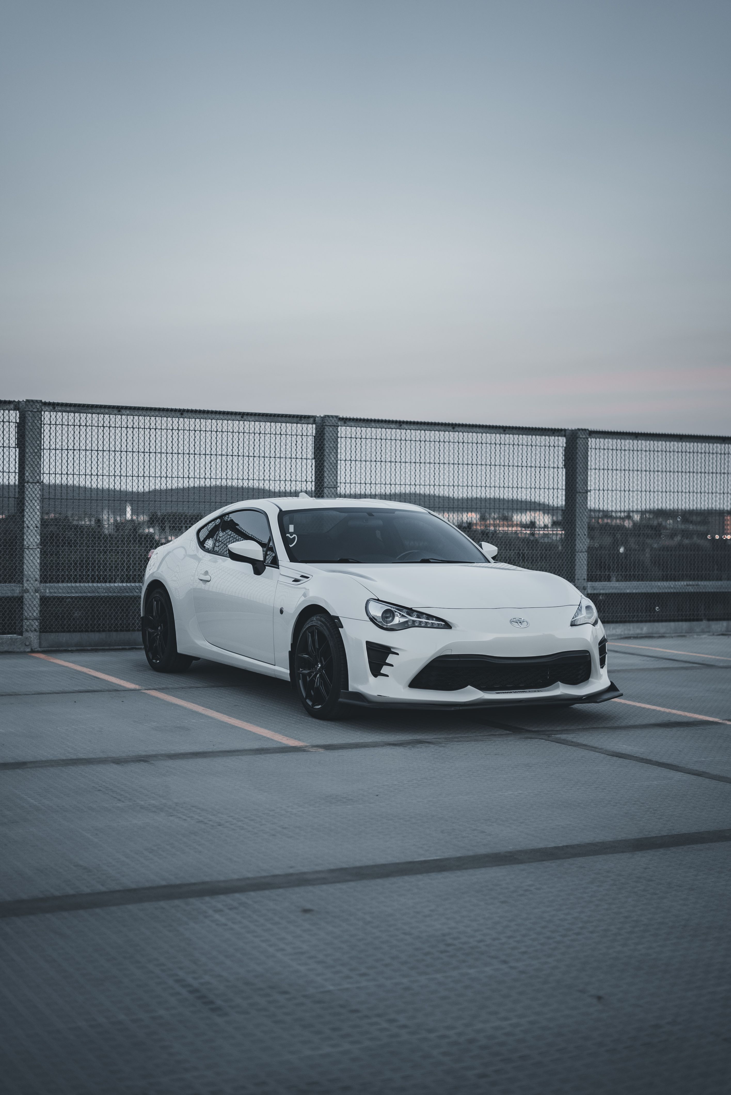 Violet Toyota GTR on Parking Lot · Free Stock Photo