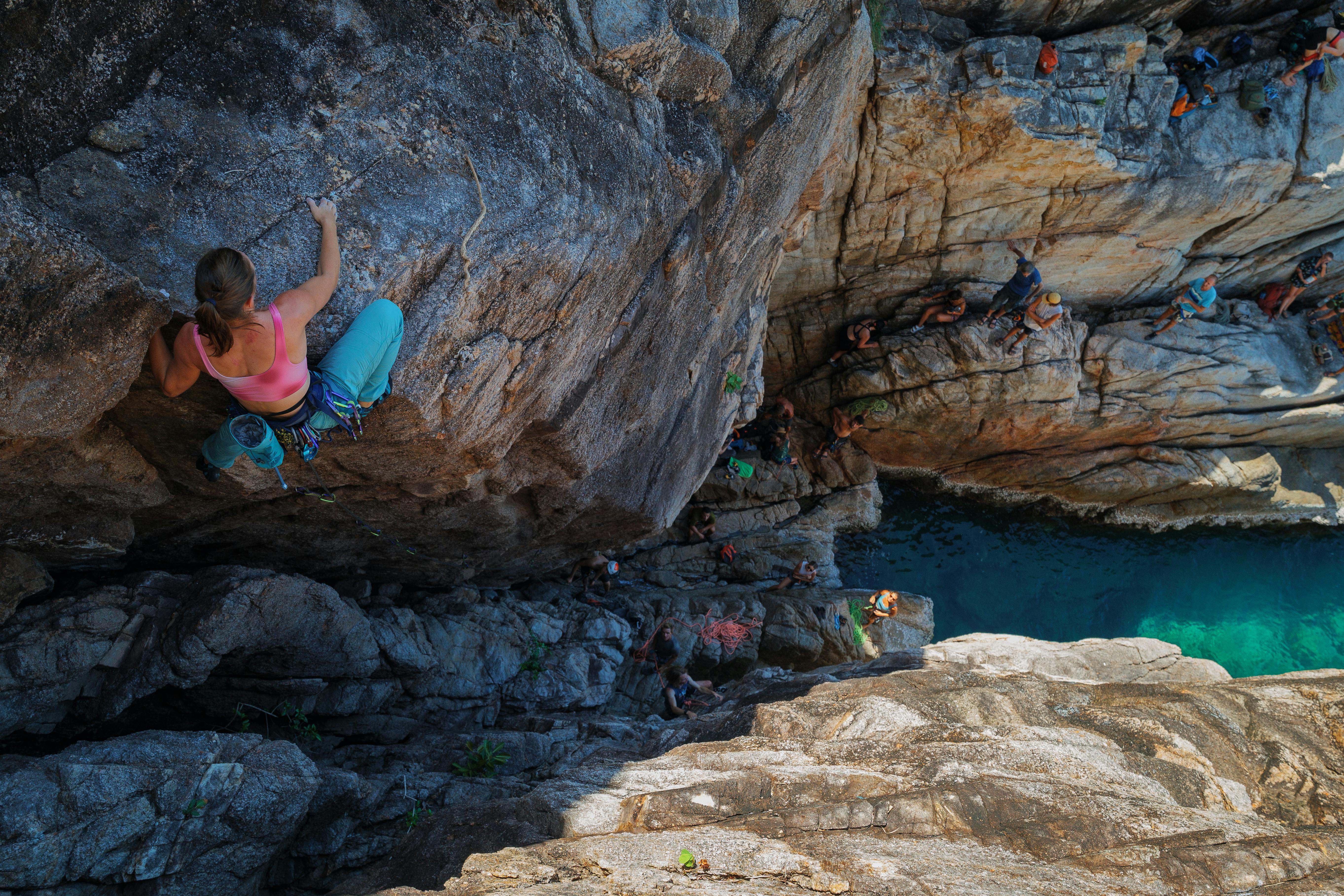 Free stock photo of action, adventure, cave, climb, climbing ...