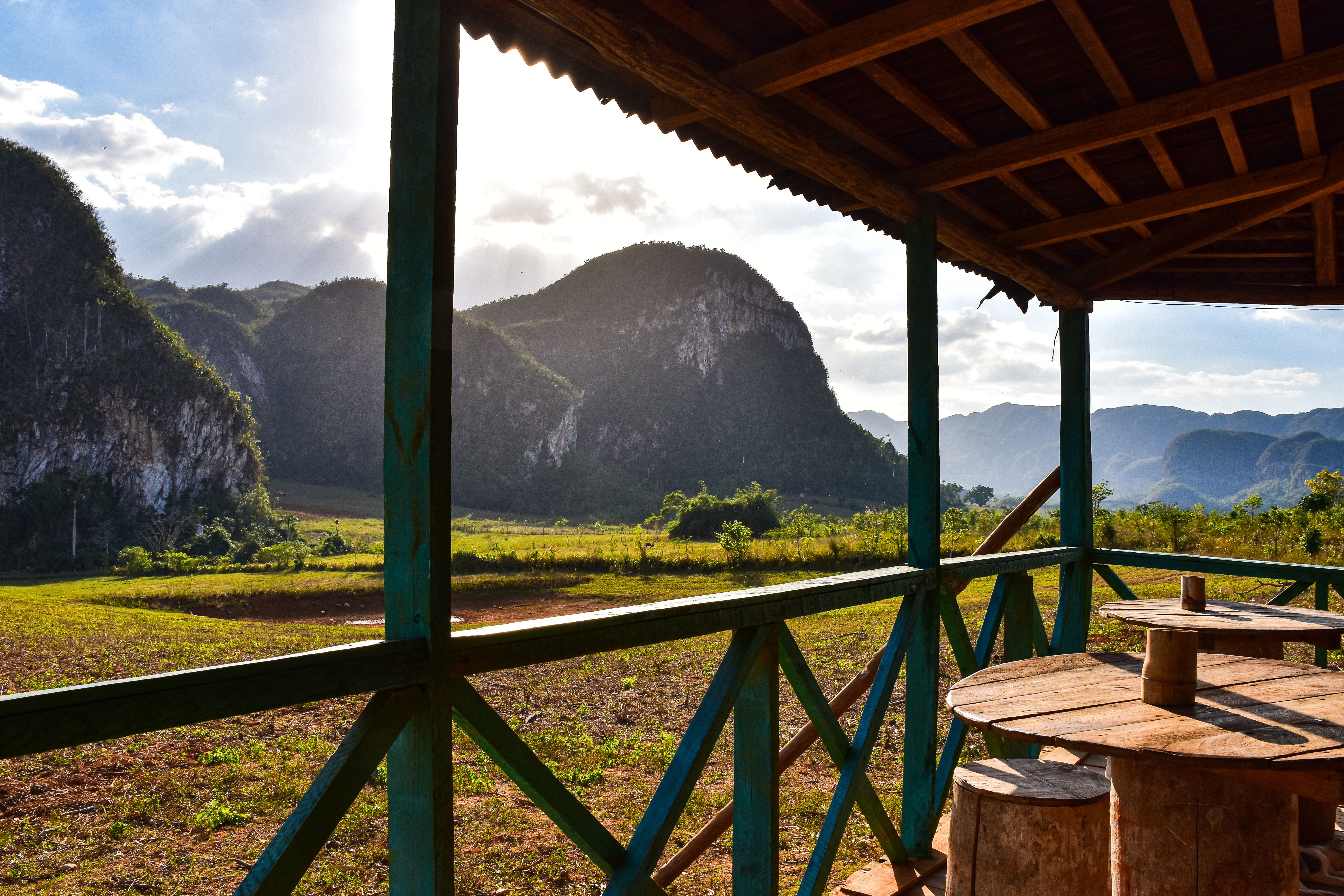 Porch of House in Countryside · Free Stock Photo