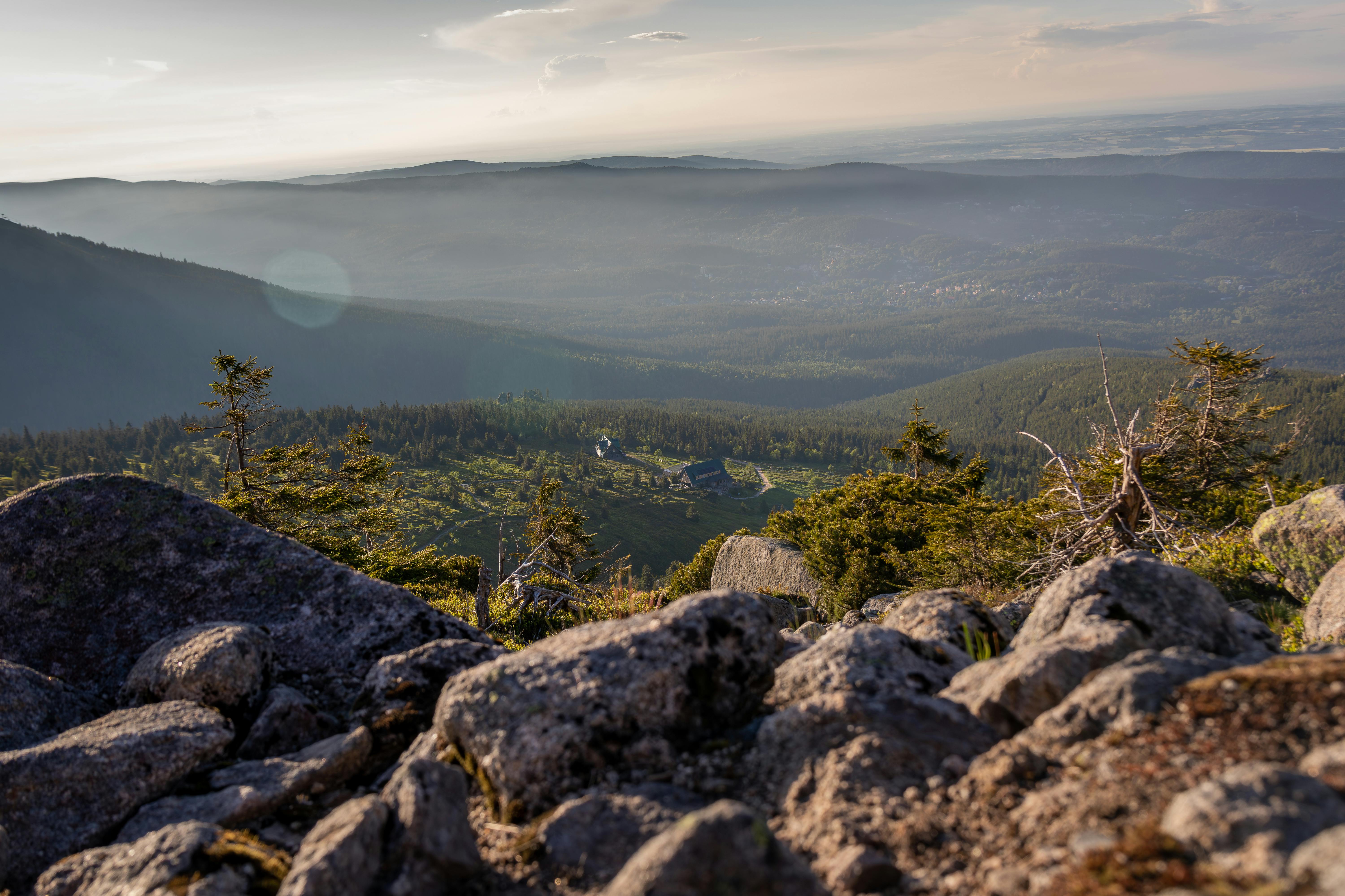 Bezplatná fotka z fotobanky na tému amatér, budova, červený západ slnka ...