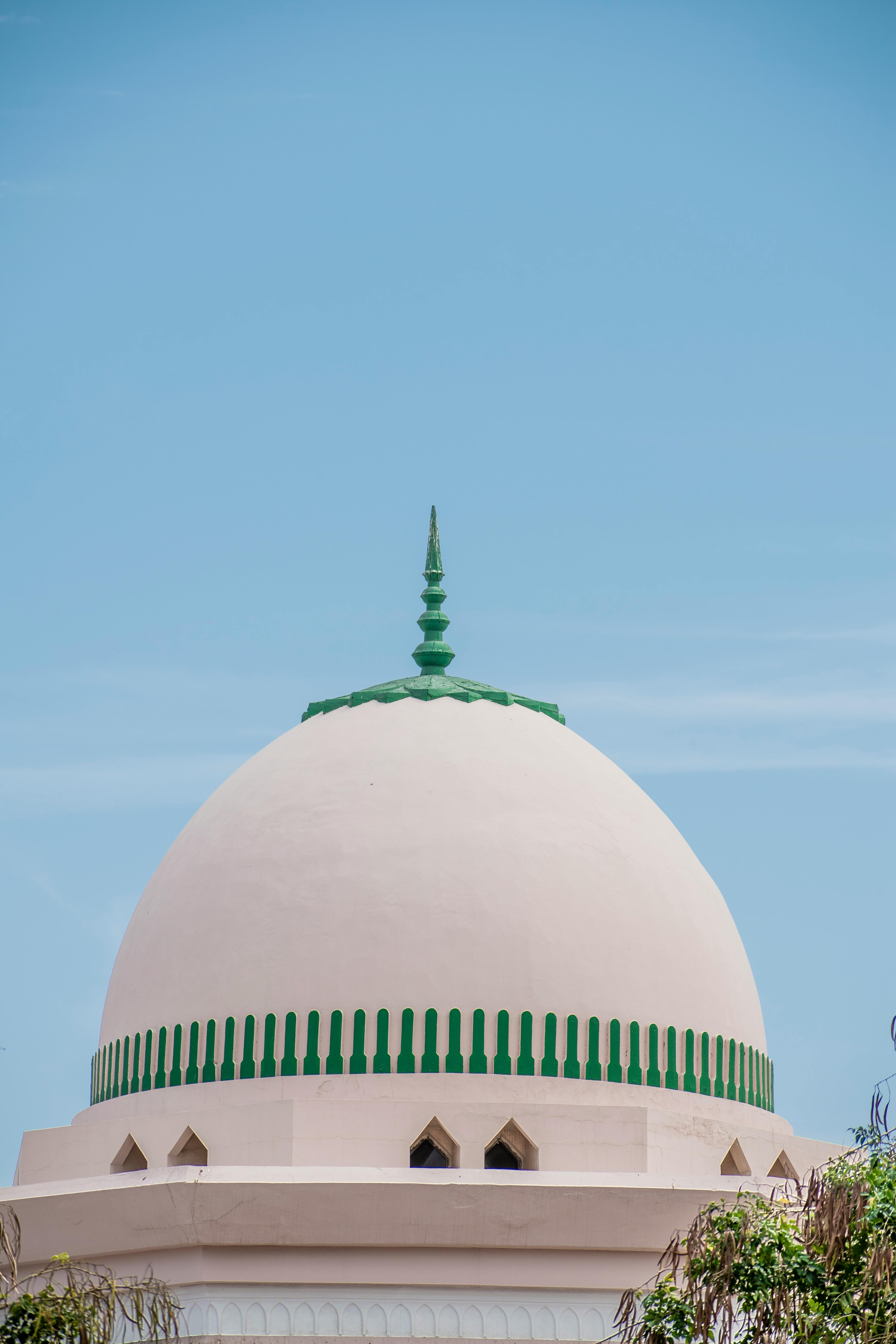 White Dome of Mosque · Free Stock Photo