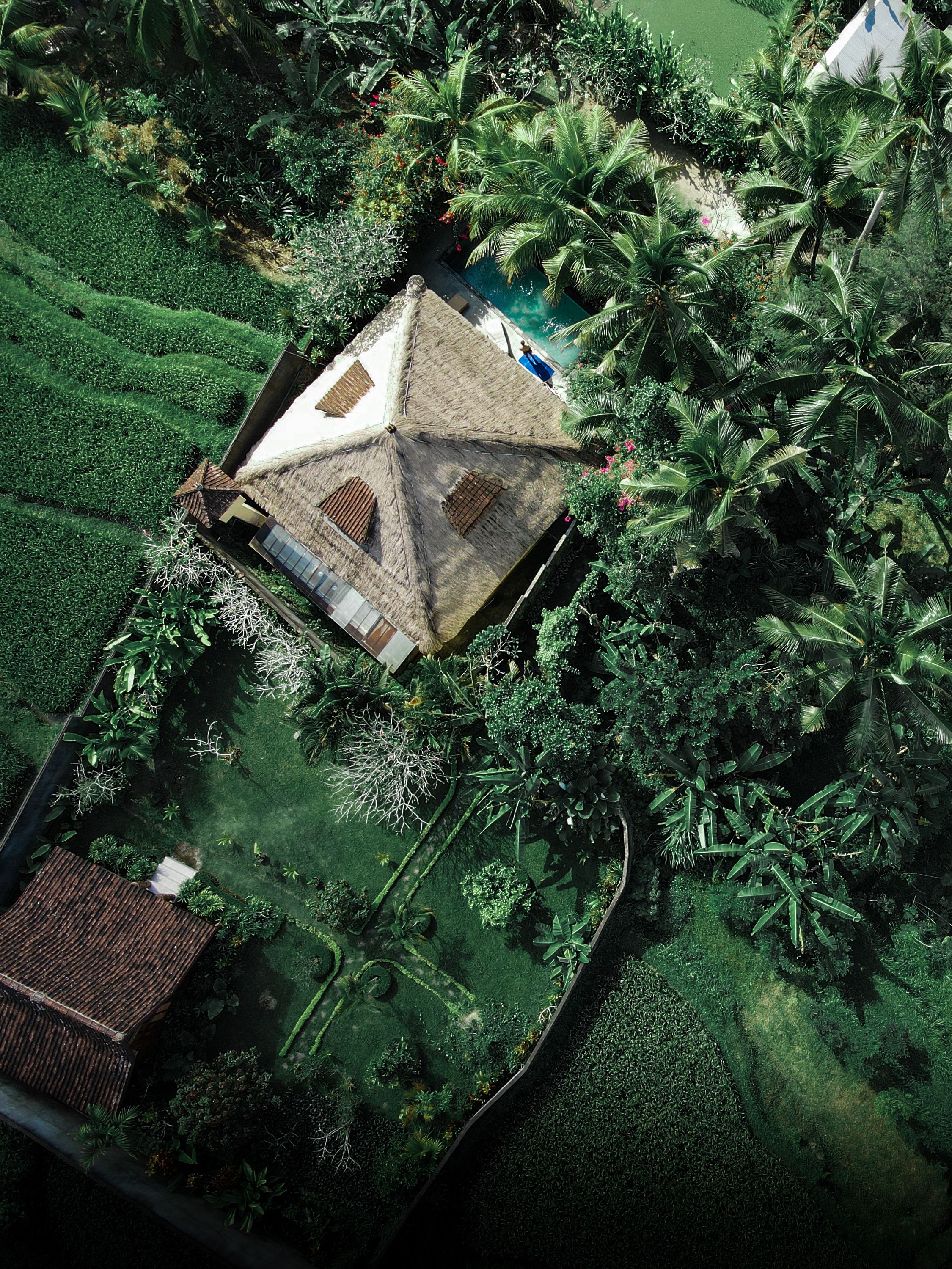 Aerial View of a House · Free Stock Photo