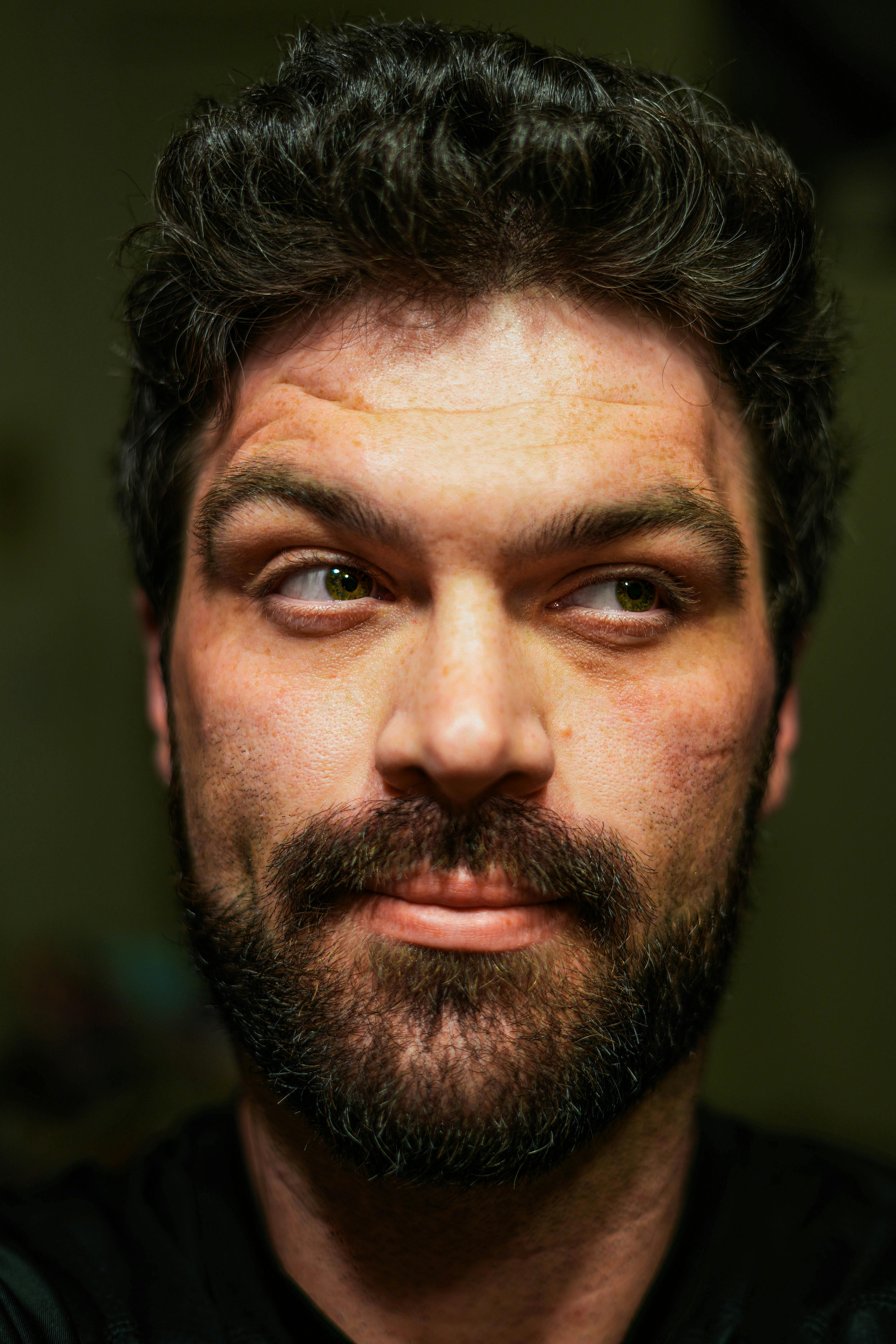 Handsome Bearded Man Portrait · Free Stock Photo