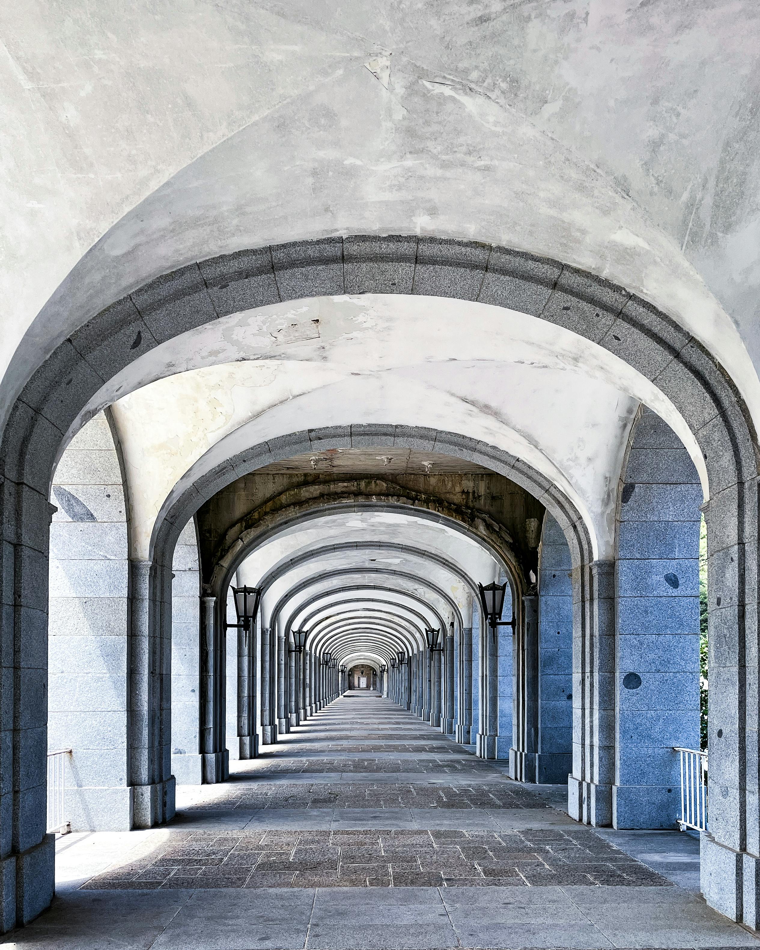 Stone Walls and Colonnade · Free Stock Photo
