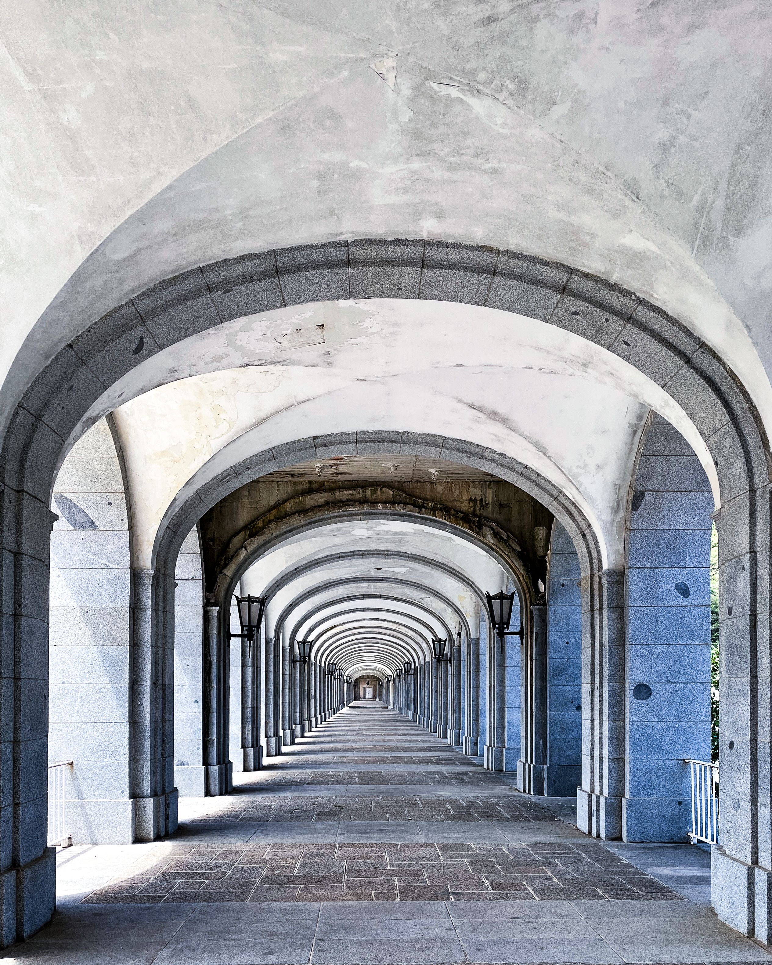 Arches over Pavement · Free Stock Photo