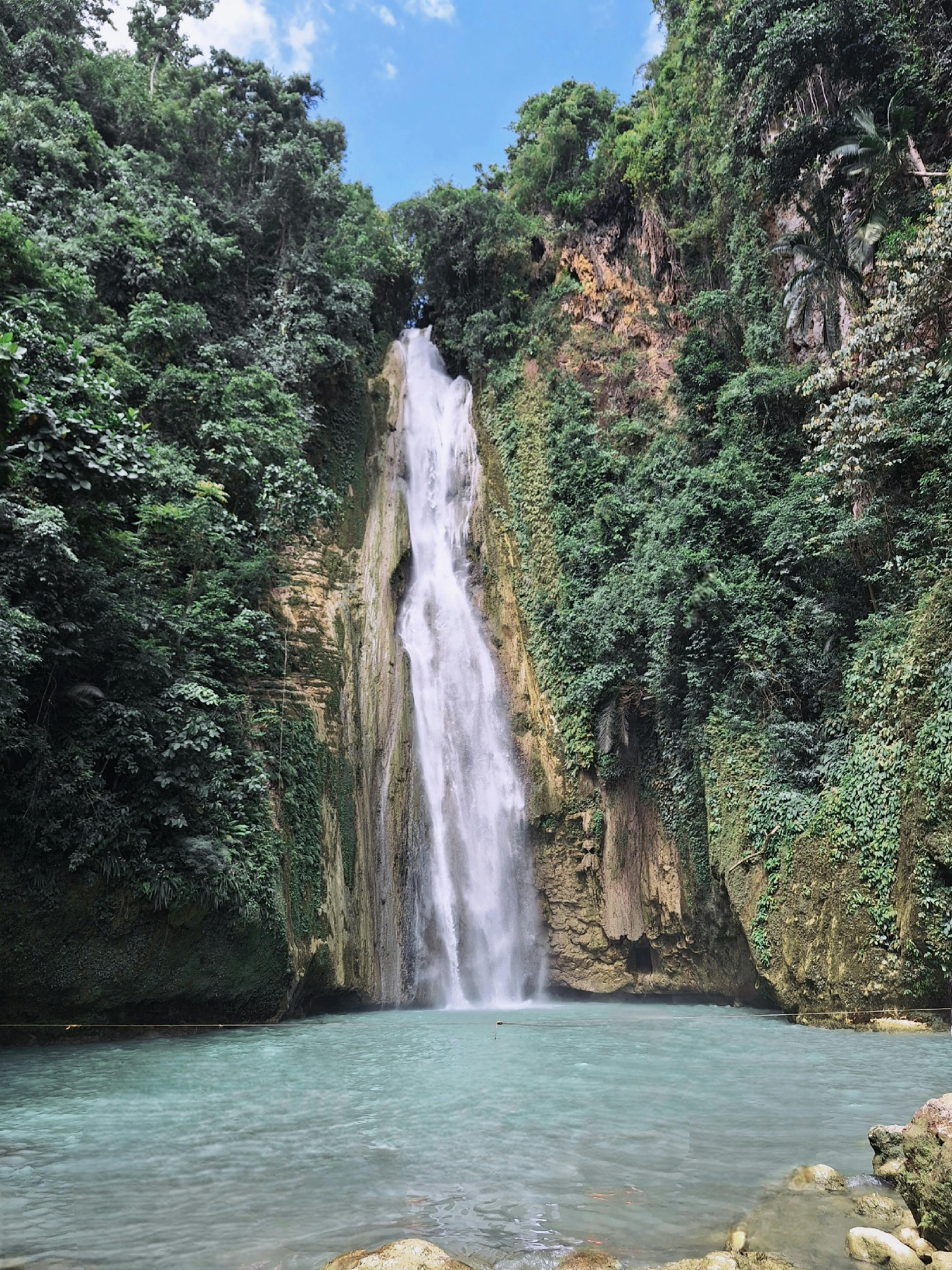 View of the Mantayupan Falls in Barili, Philippines · Free Stock Photo