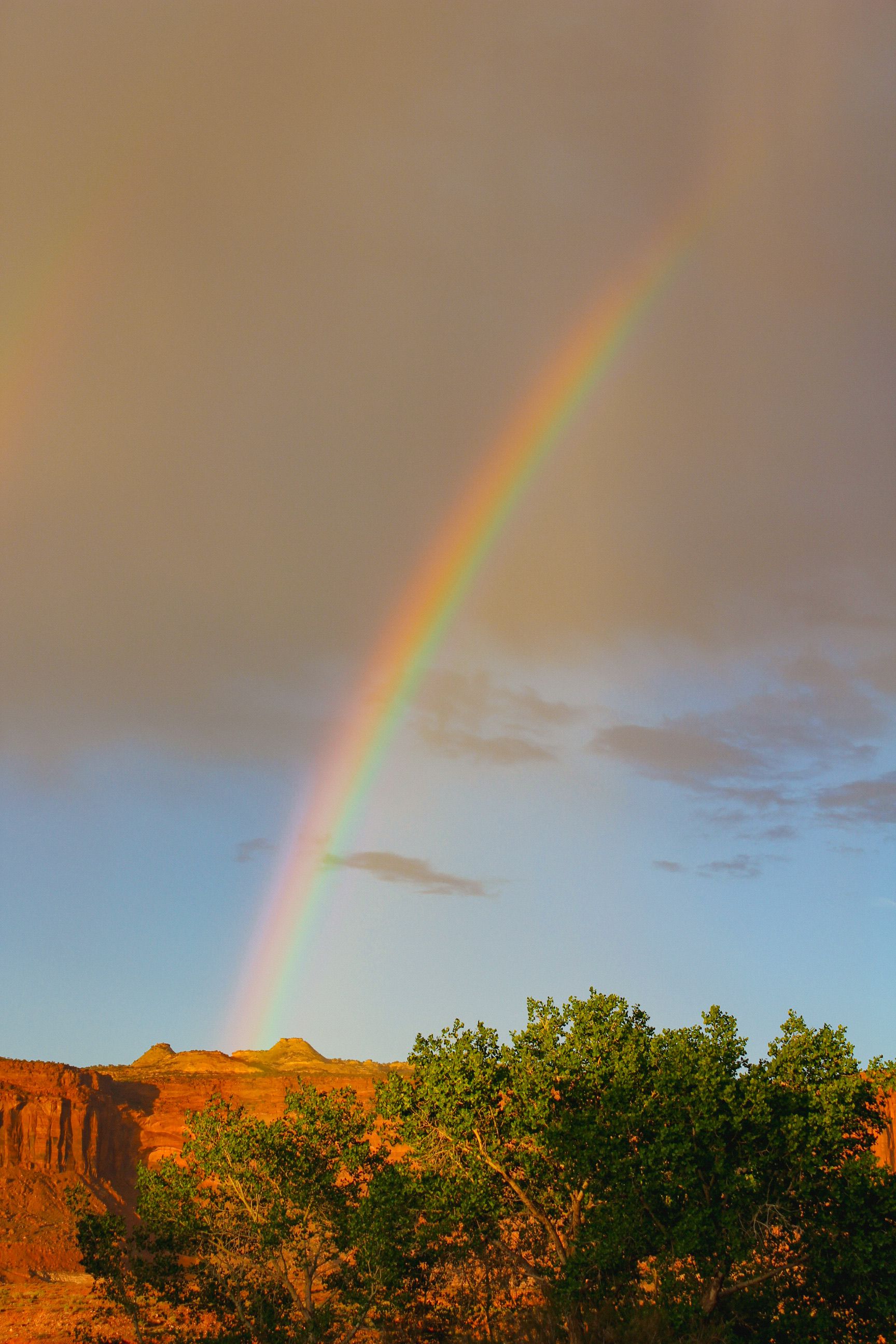 Rainbow and Cloud on Sky · Free Stock Photo
