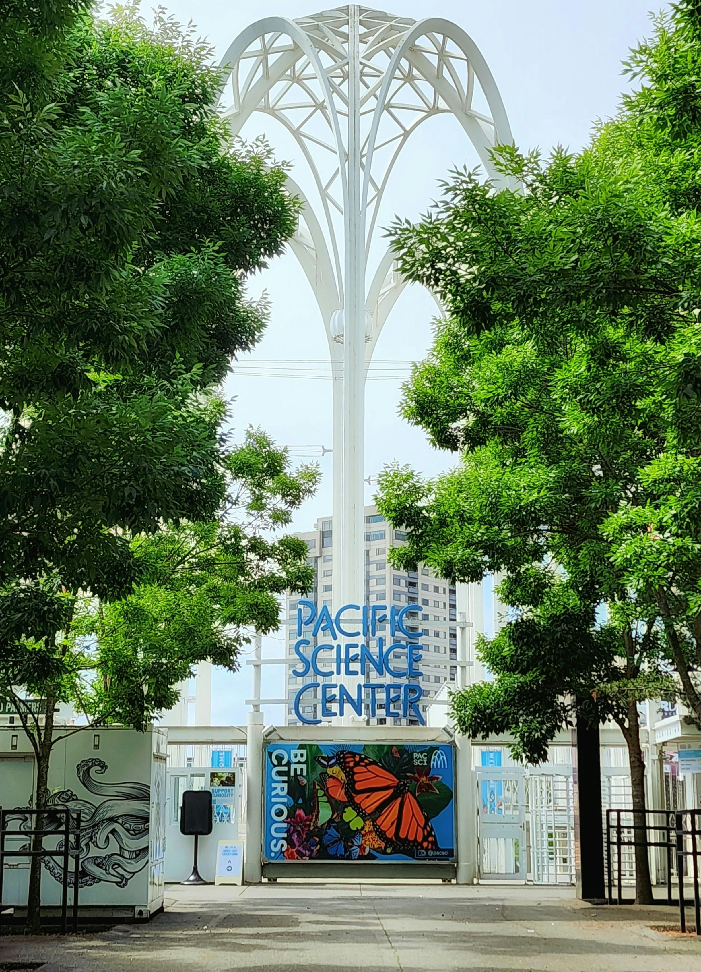 Entrance to the Pacific Science Center, Seattle, Washington, USA · Free ...