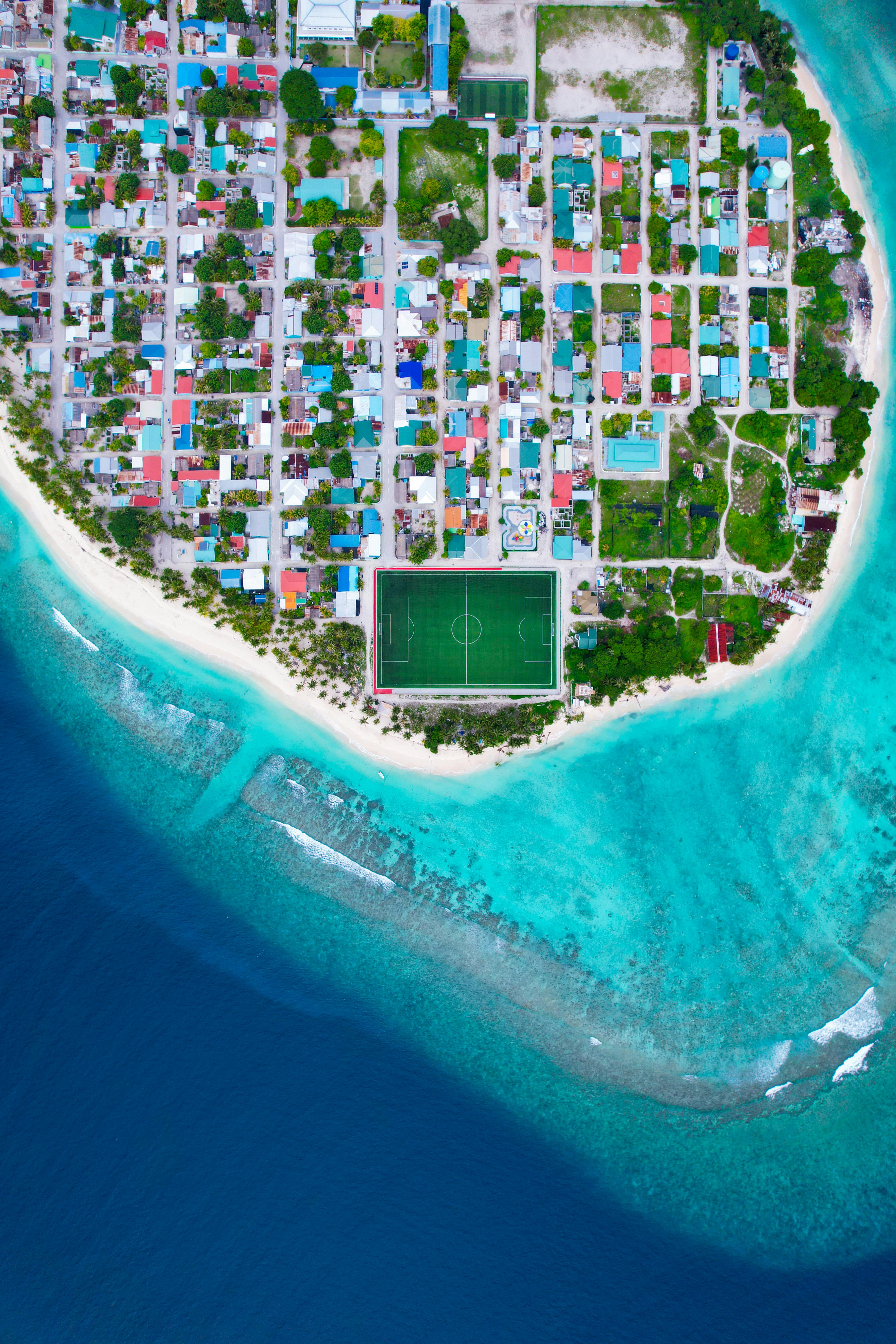 Football Pitch on Island on Maldives · Free Stock Photo