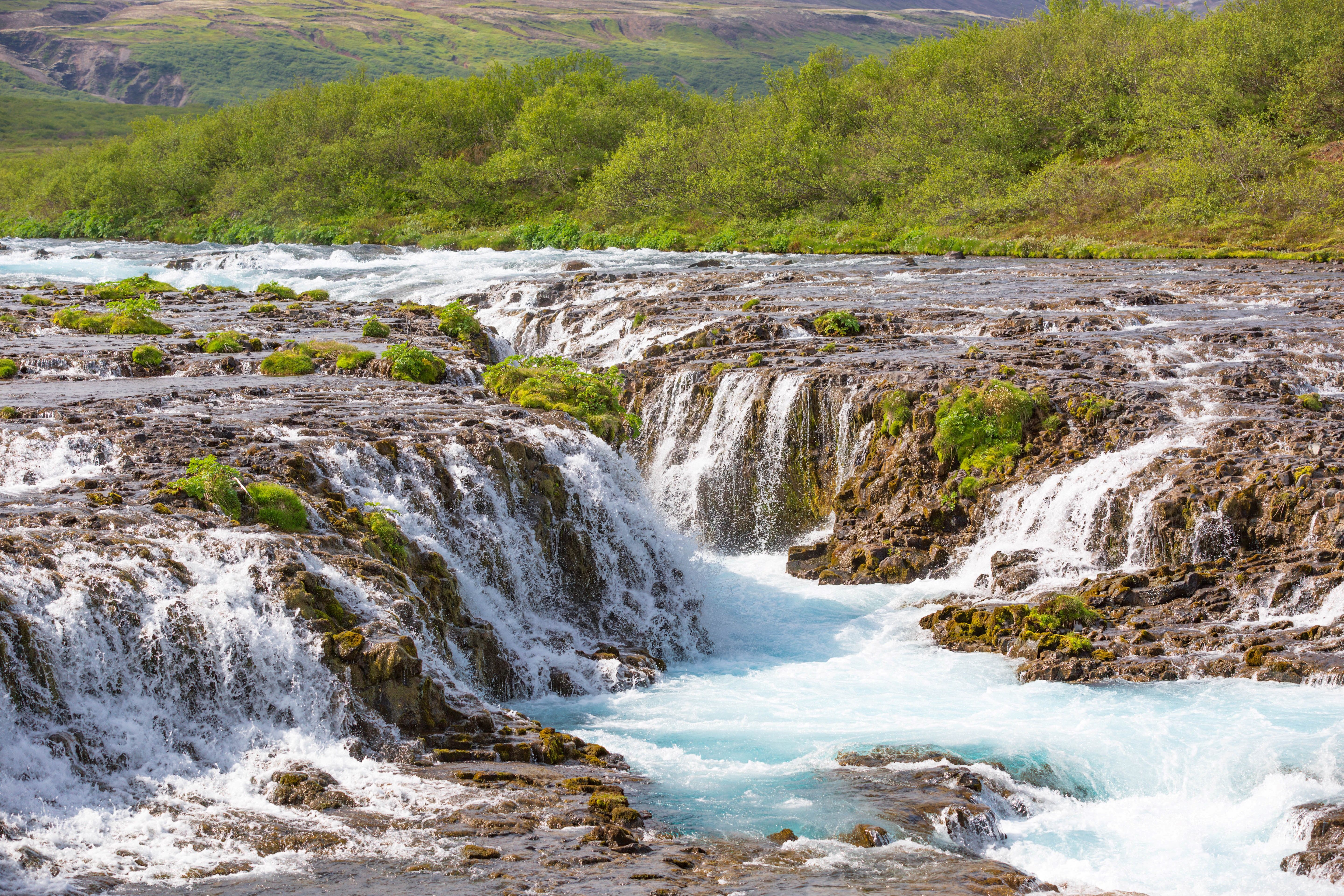 Bruarfoss Falls in Iceland · Free Stock Photo