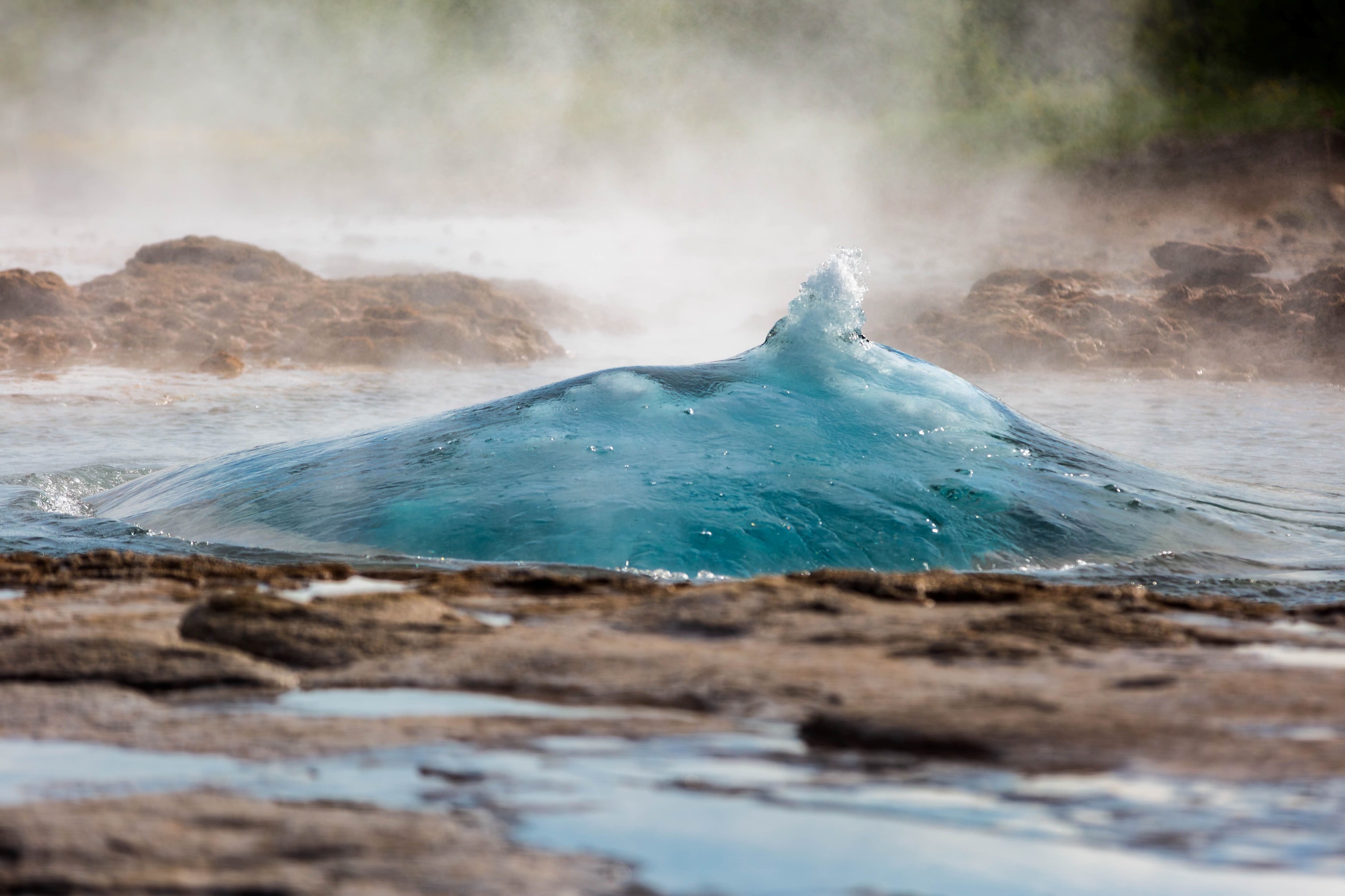 Close up of Geyser Water · Free Stock Photo