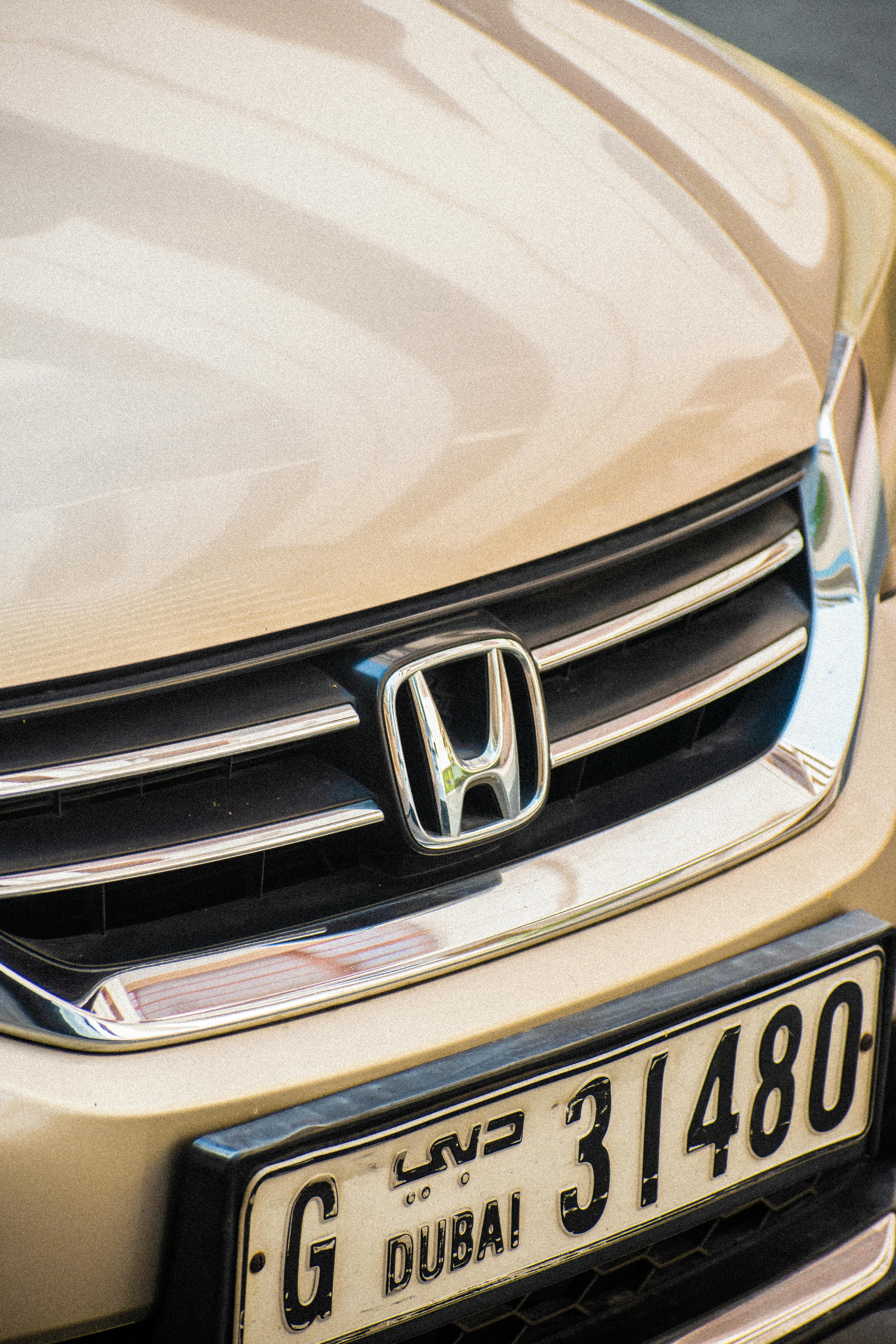 Honda Emblem on Car · Free Stock Photo
