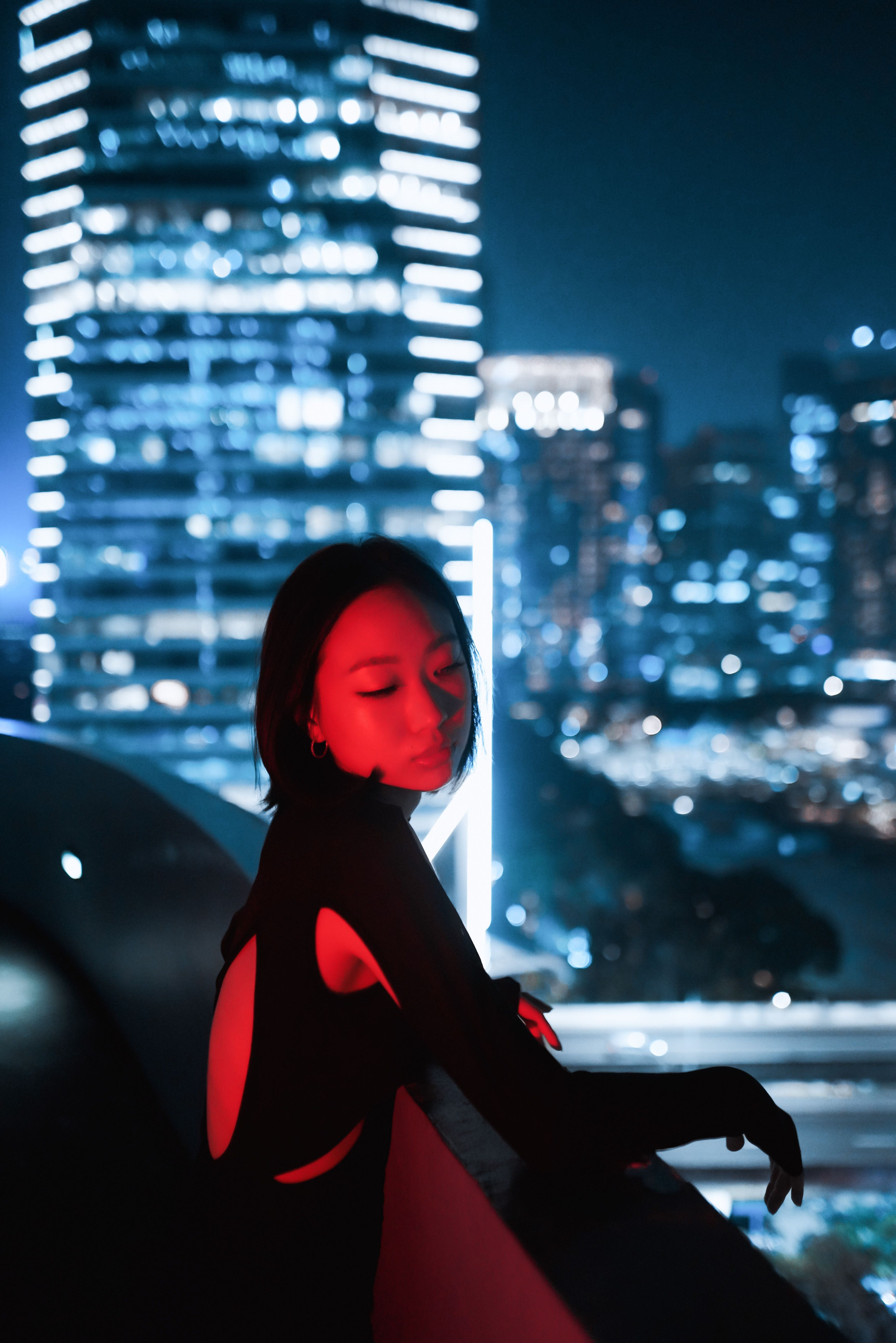 Woman Hanging Head Down · Free Stock Photo