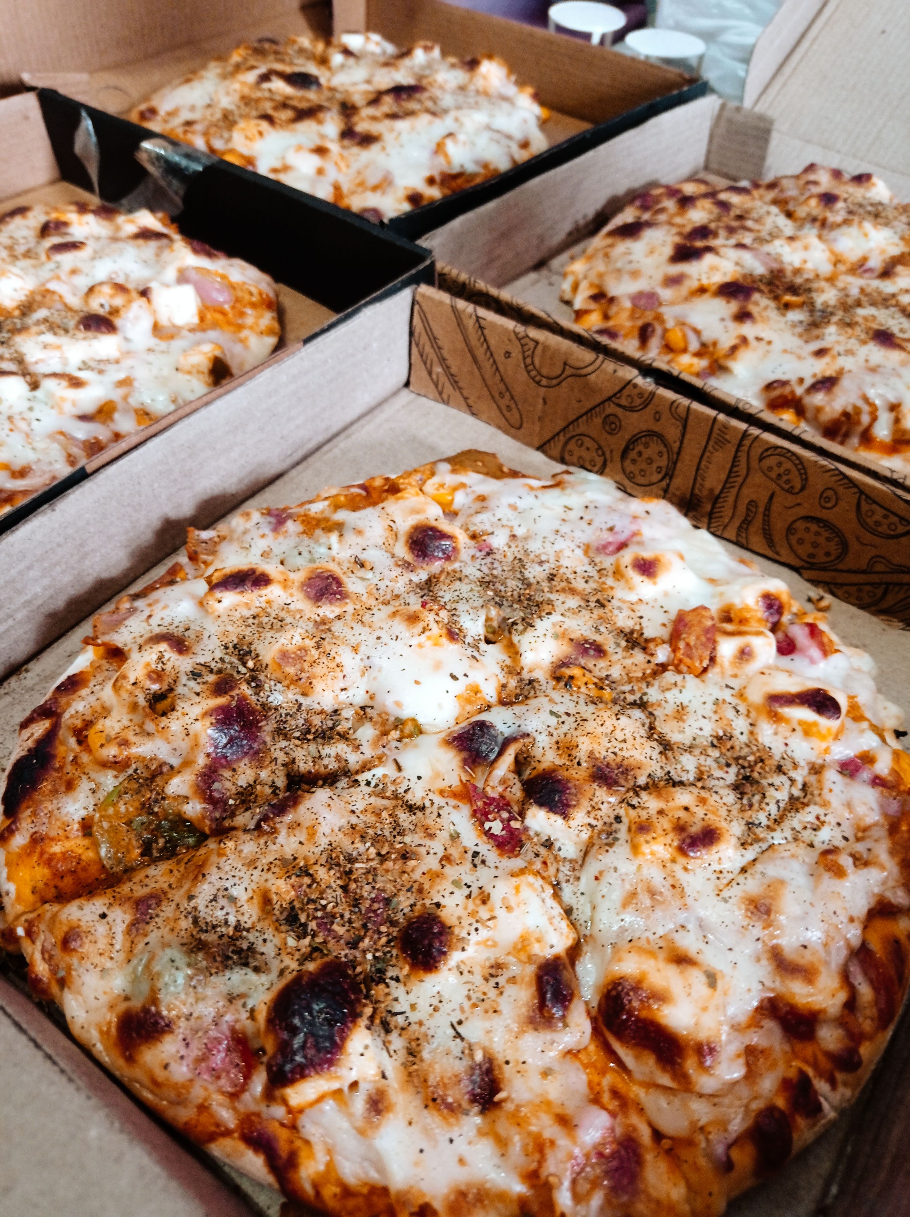 Close-Up Photo of People Getting a Pizza Slice · Free Stock Photo