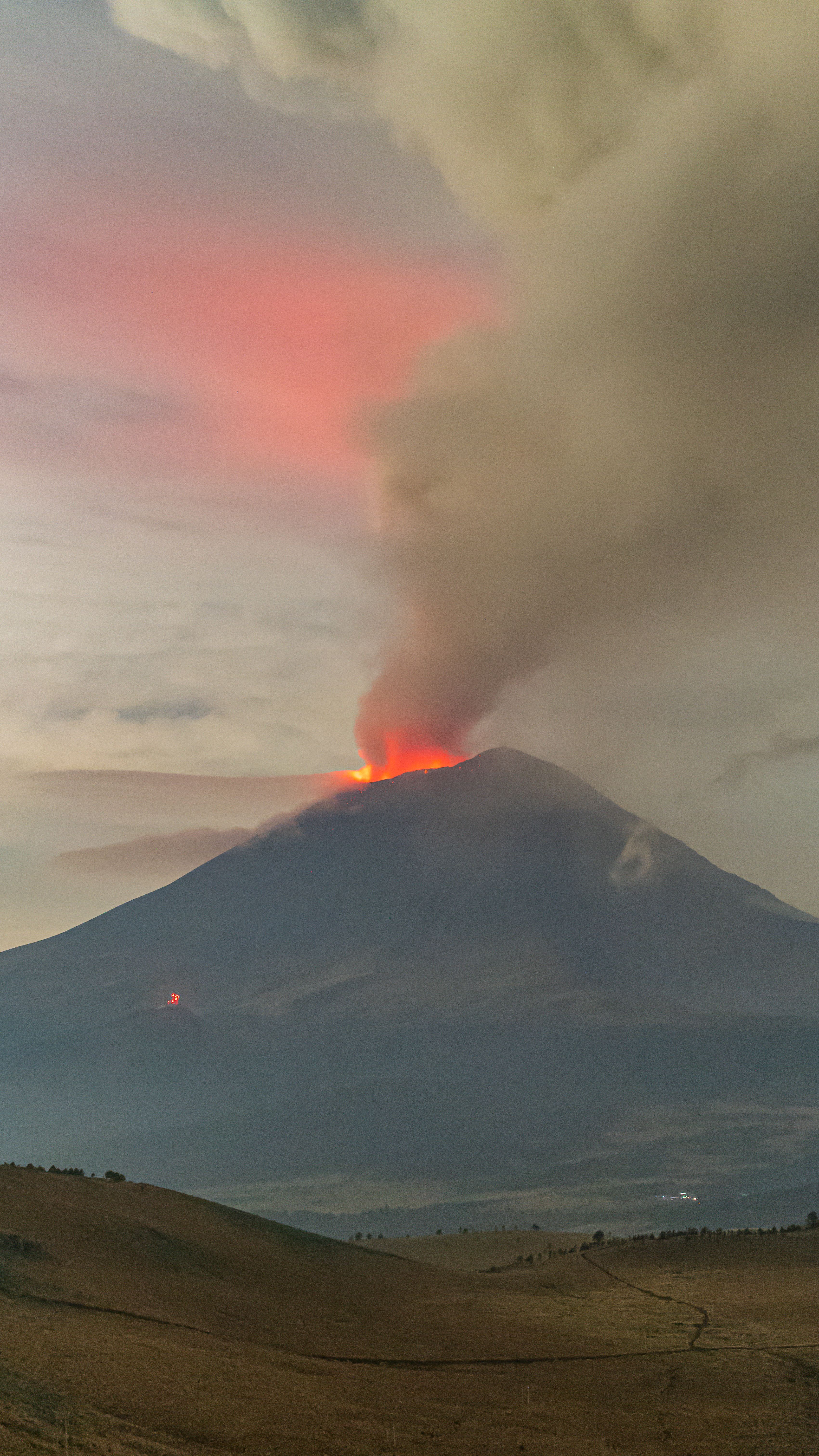 Free stock photo of active volcano, ash, clouded sky, erupting ...