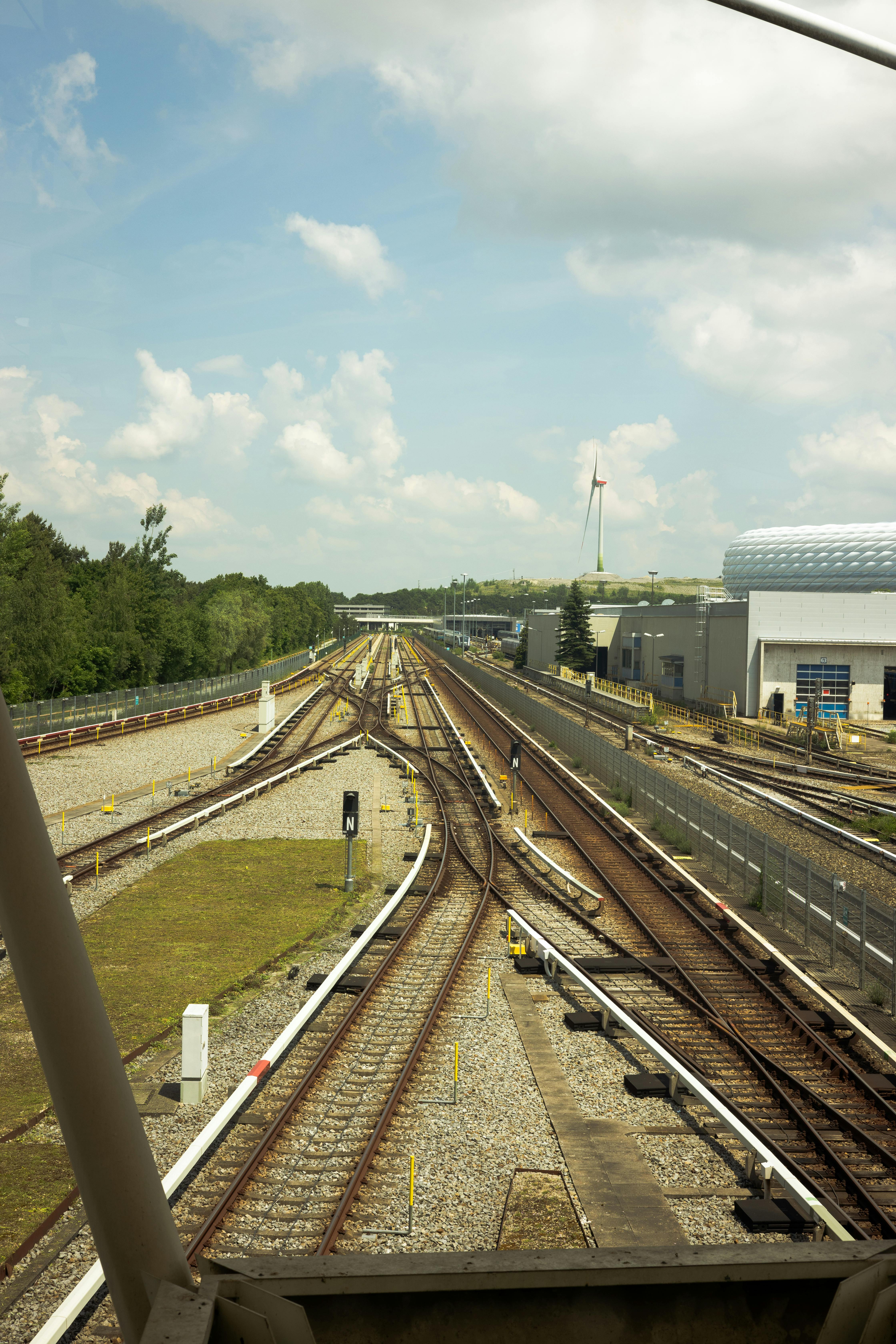 Railway Branch Line · Free Stock Photo