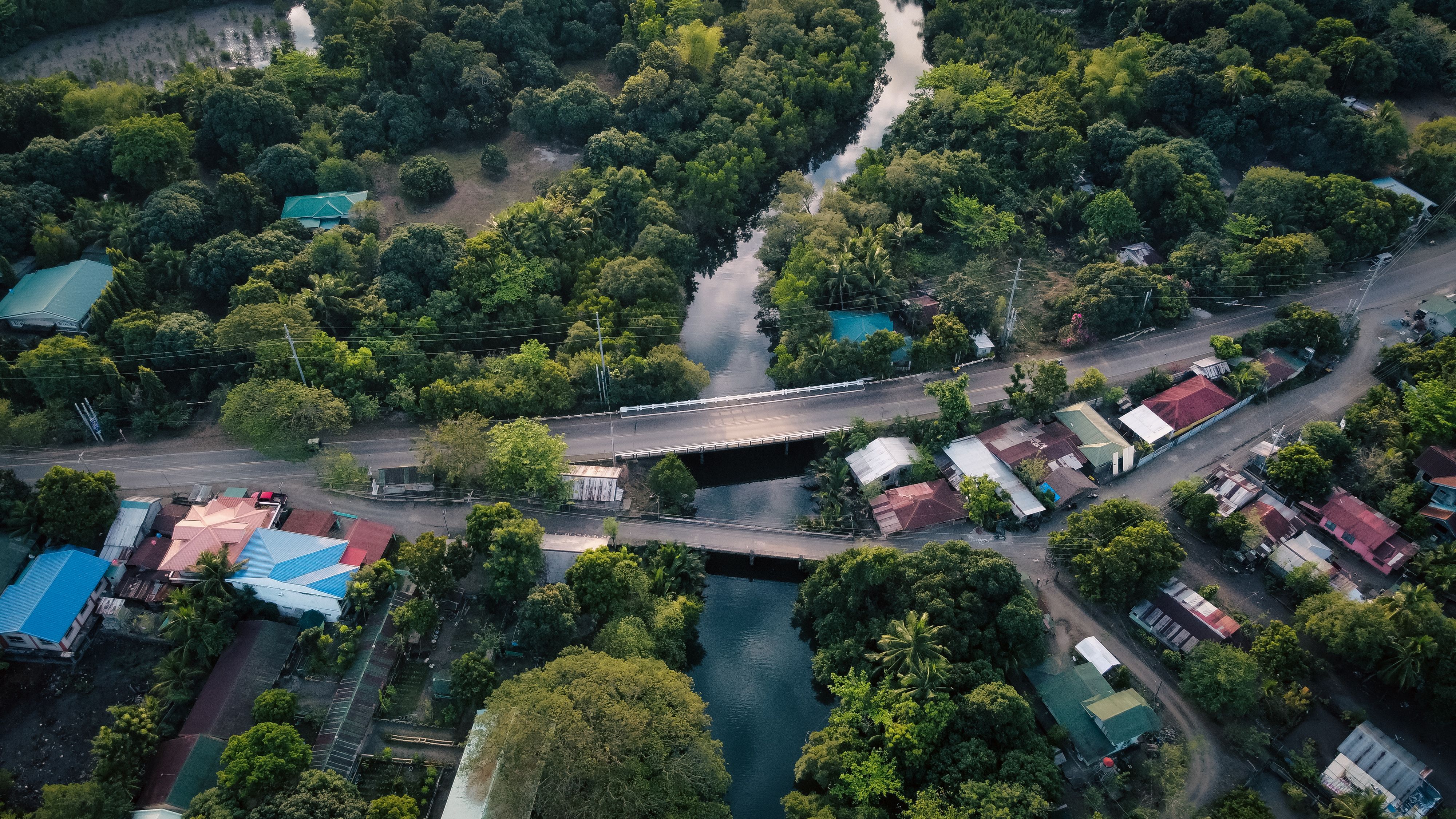 Bridges on River in Village · Free Stock Photo