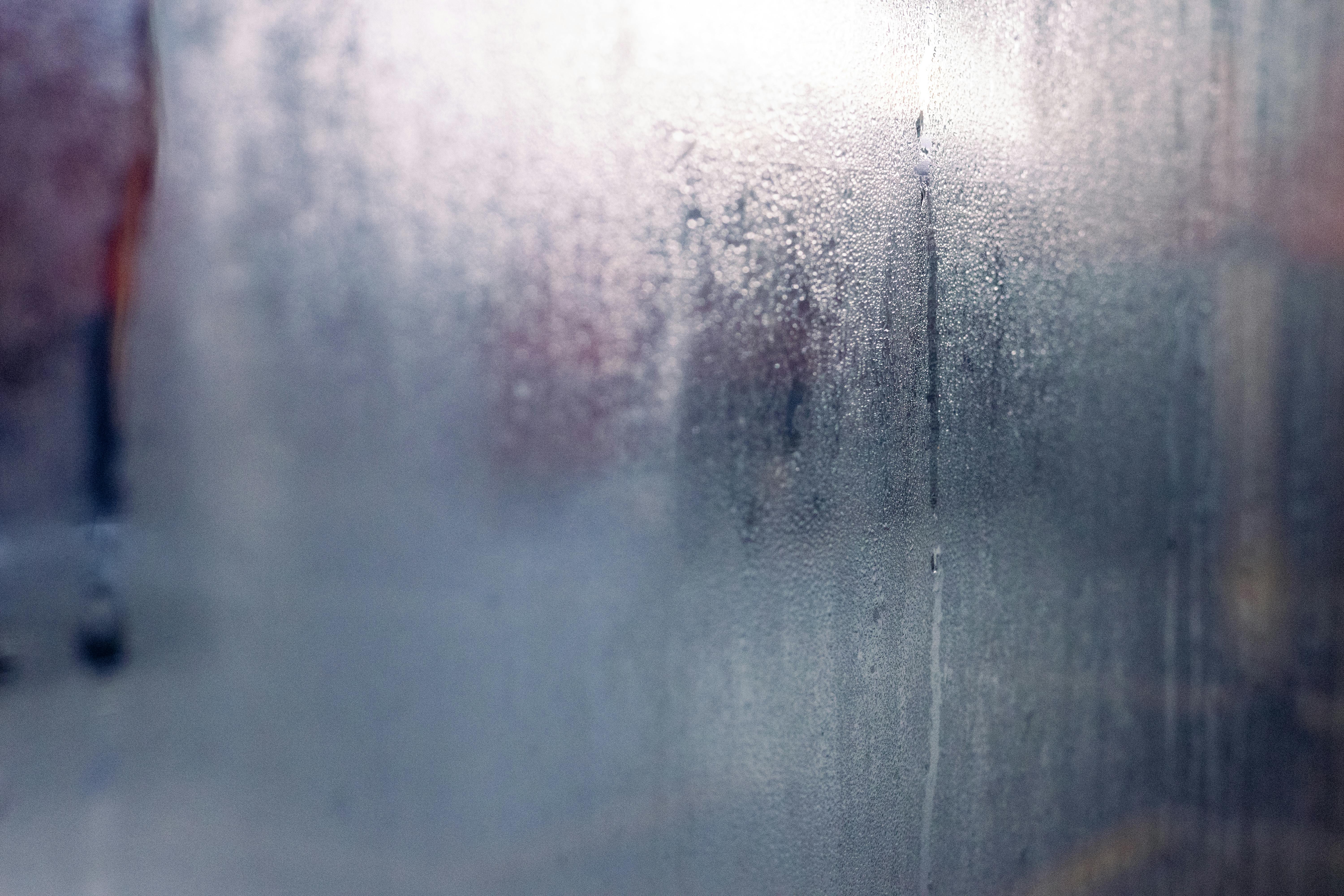 Close-up of Frost Mist on Window · Free Stock Photo