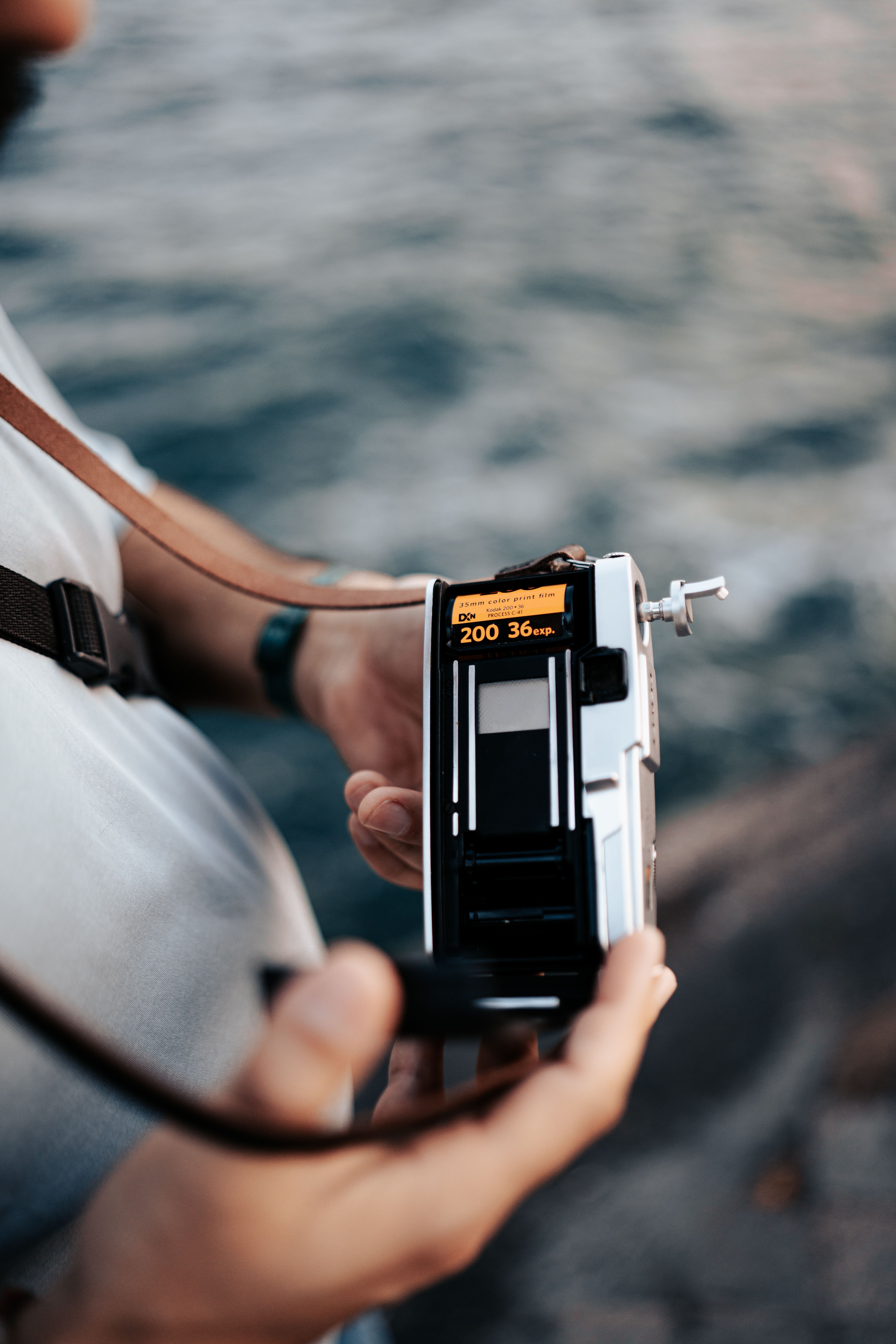 Man with Analog Camera · Free Stock Photo
