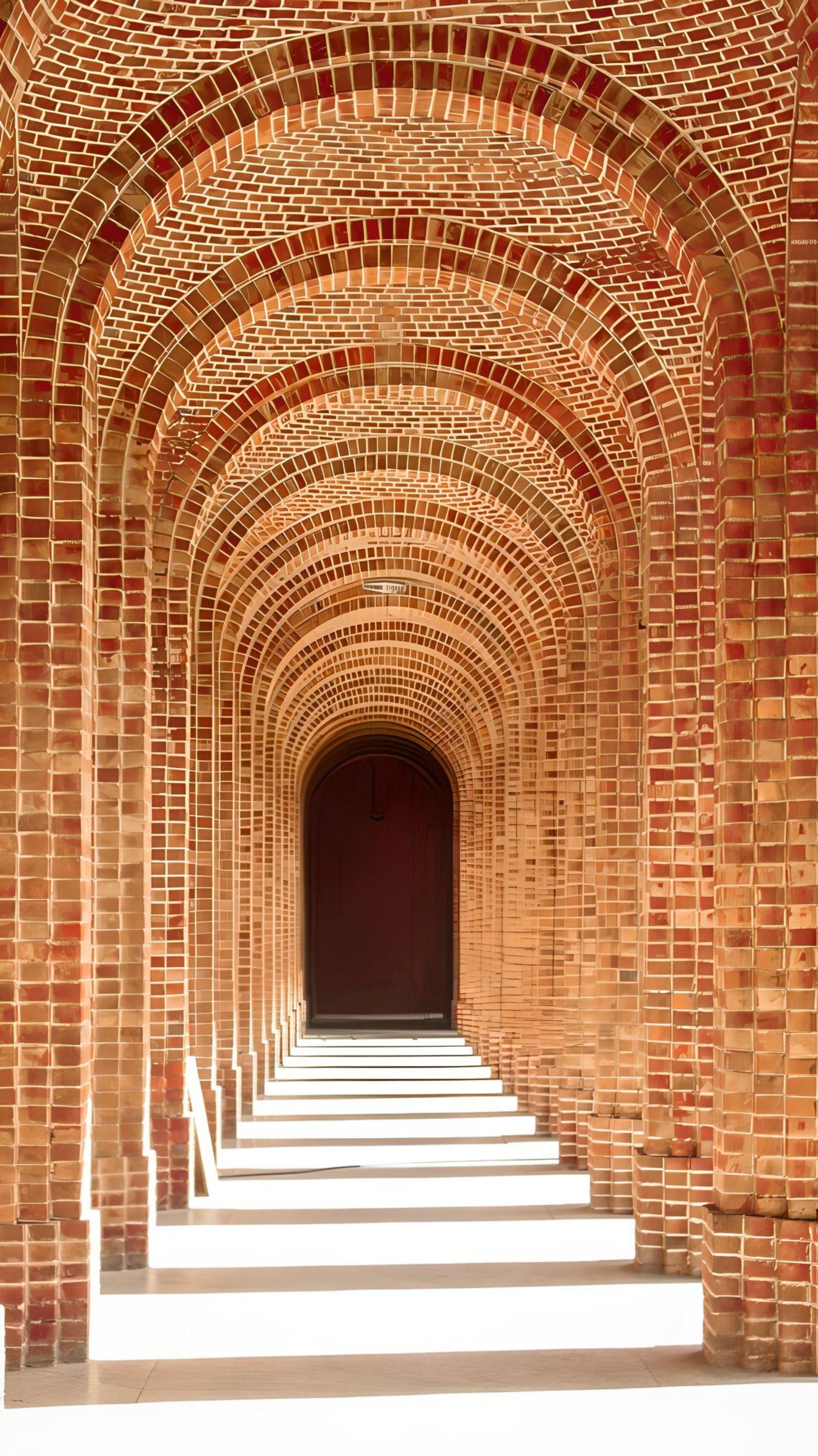 Symmetrical View of the Archway at the Forest Research Institute ...