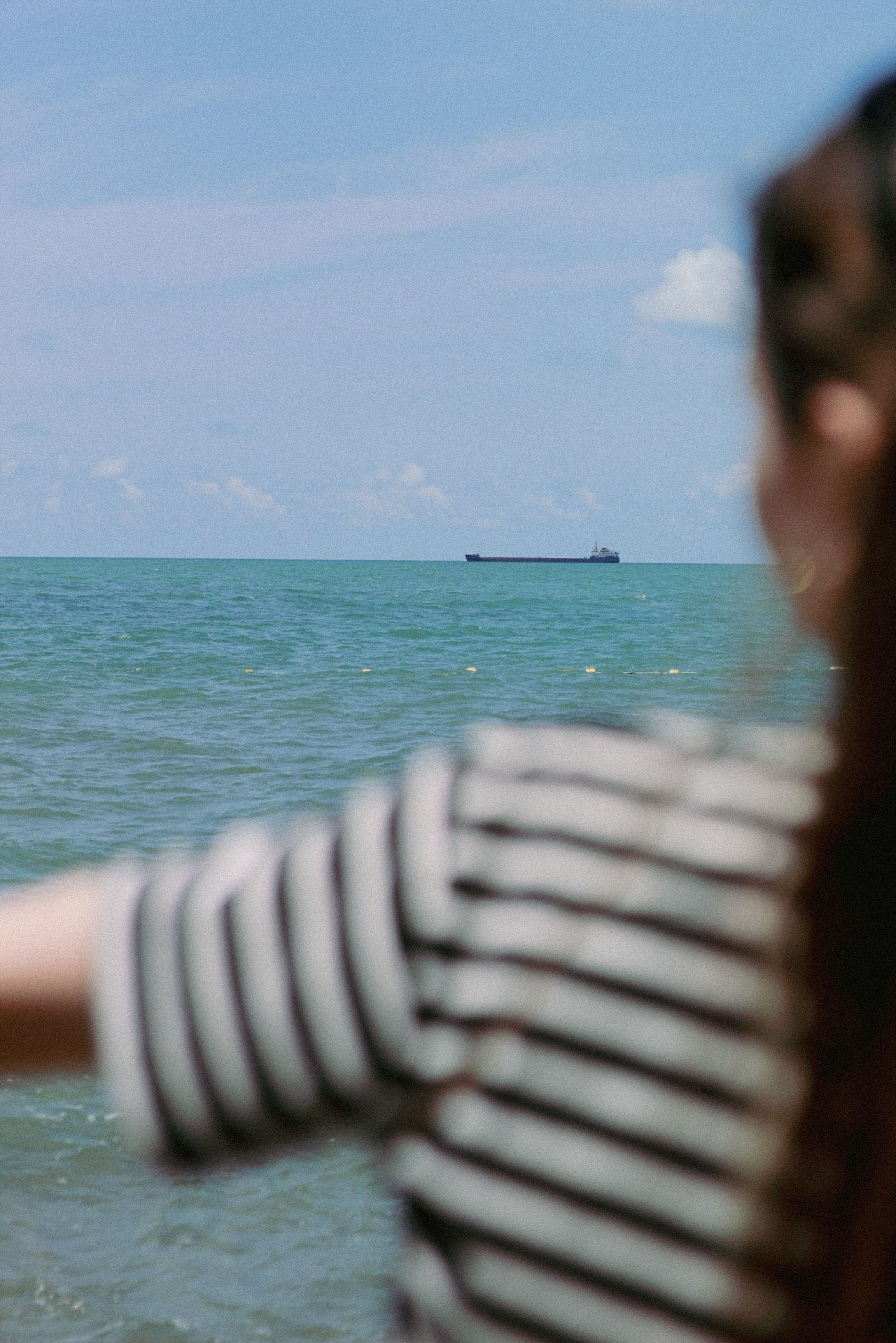 Woman in front of Ship on Sea · Free Stock Photo