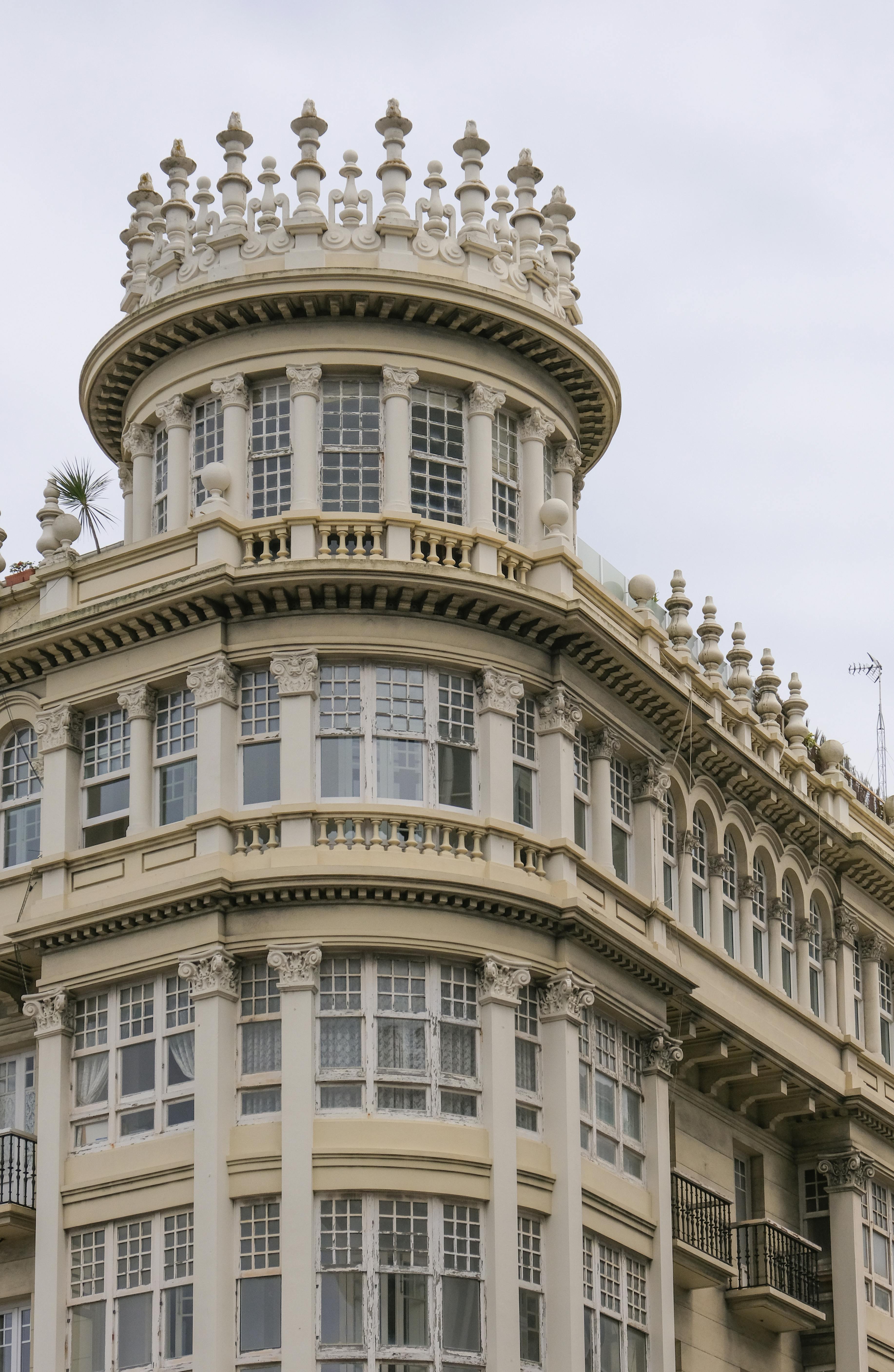 Facade of Casa Escariz in A Coruna, Spain · Free Stock Photo