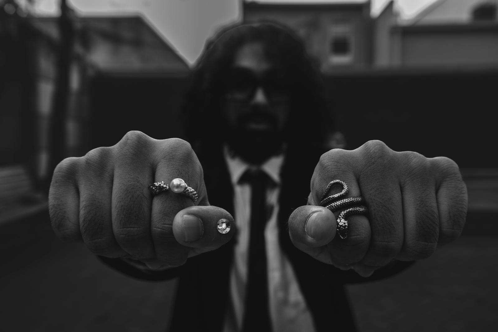 Man Showing One Finger In Dark Photos, Download The BEST Free Man ...