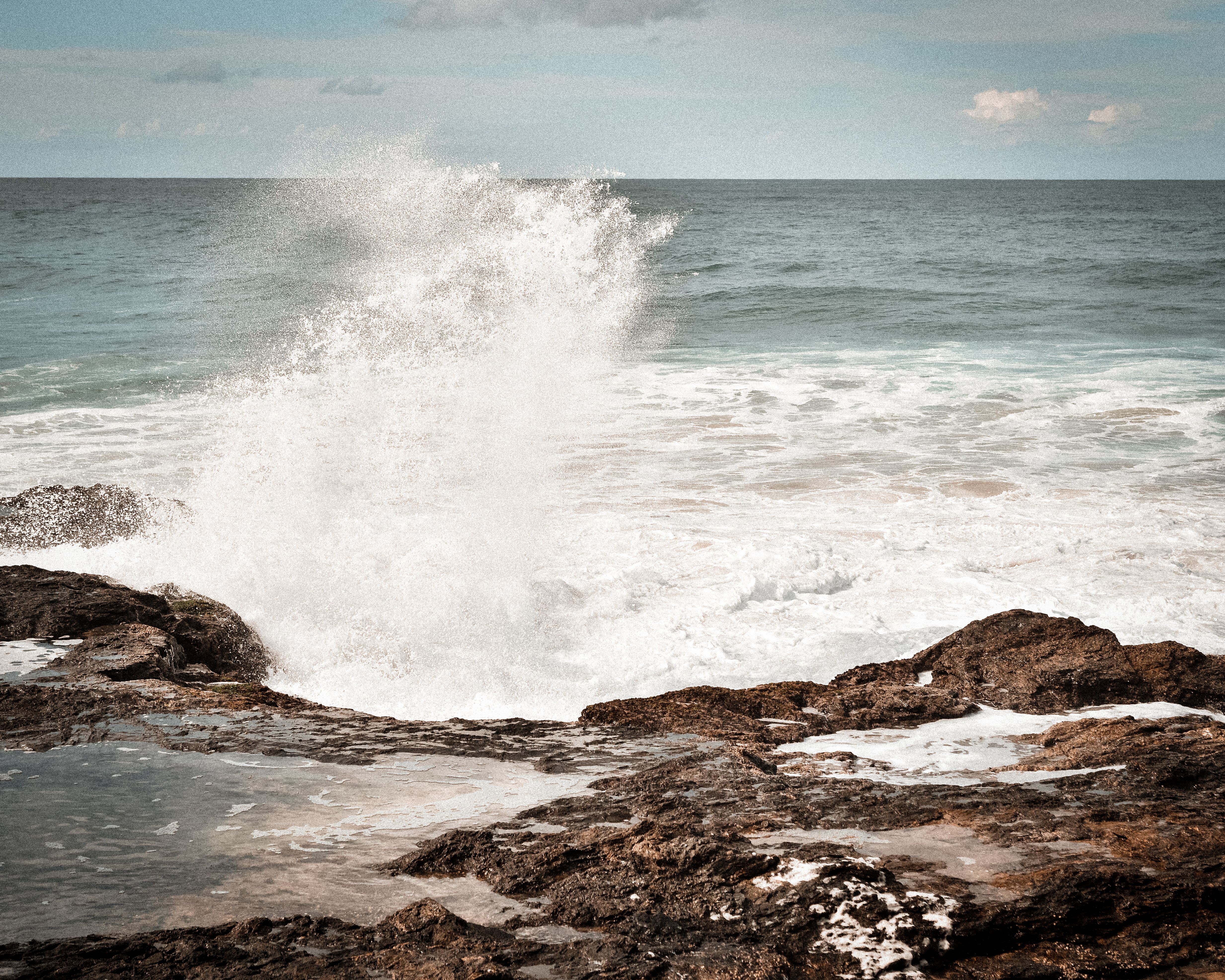 Waves Crushing on Rocks on Sea Shore · Free Stock Photo