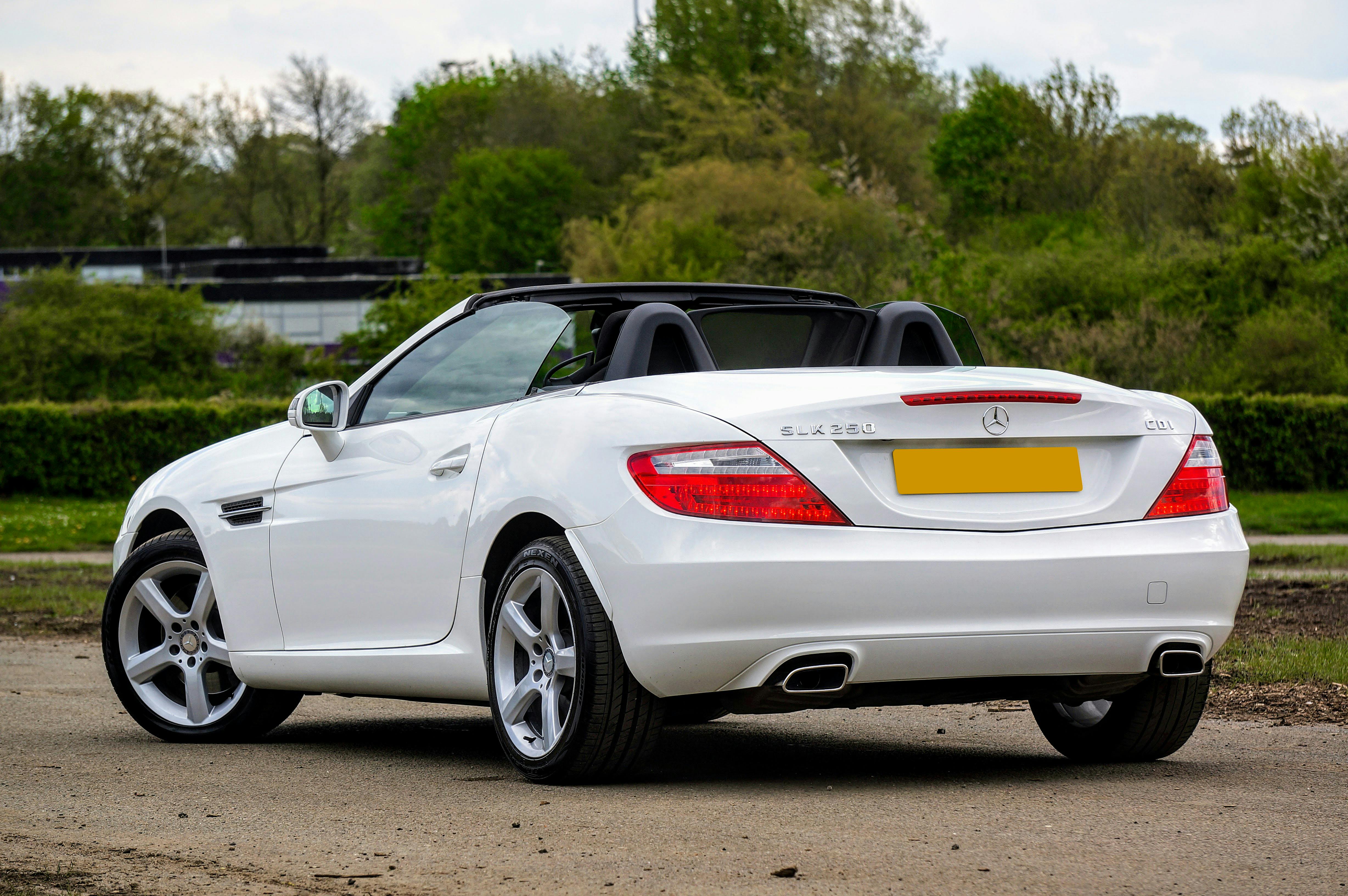 Black Mercedes Benz Convertible Coupe Sl Class · Free Stock Photo