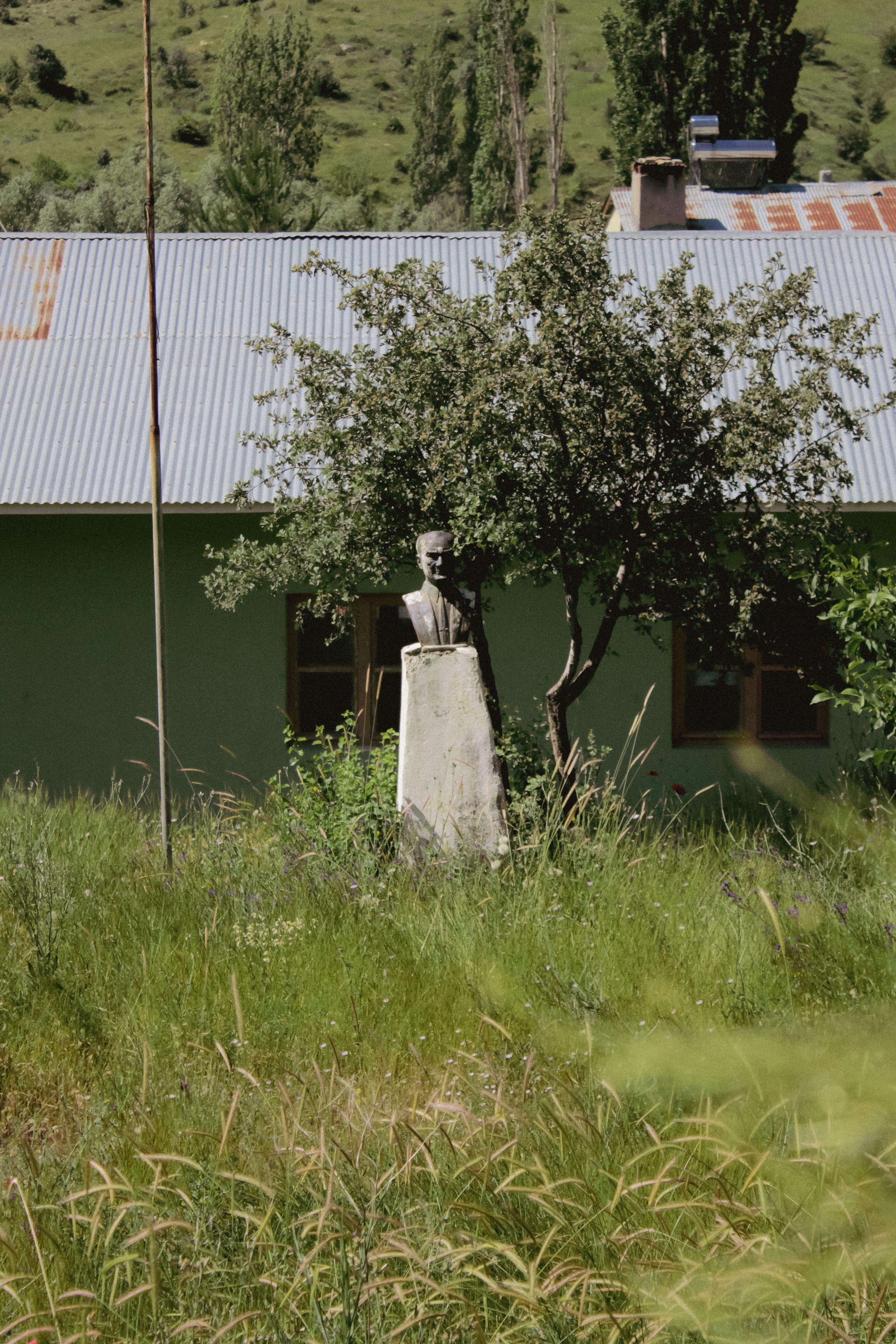 Ataturk Bust in Village · Free Stock Photo