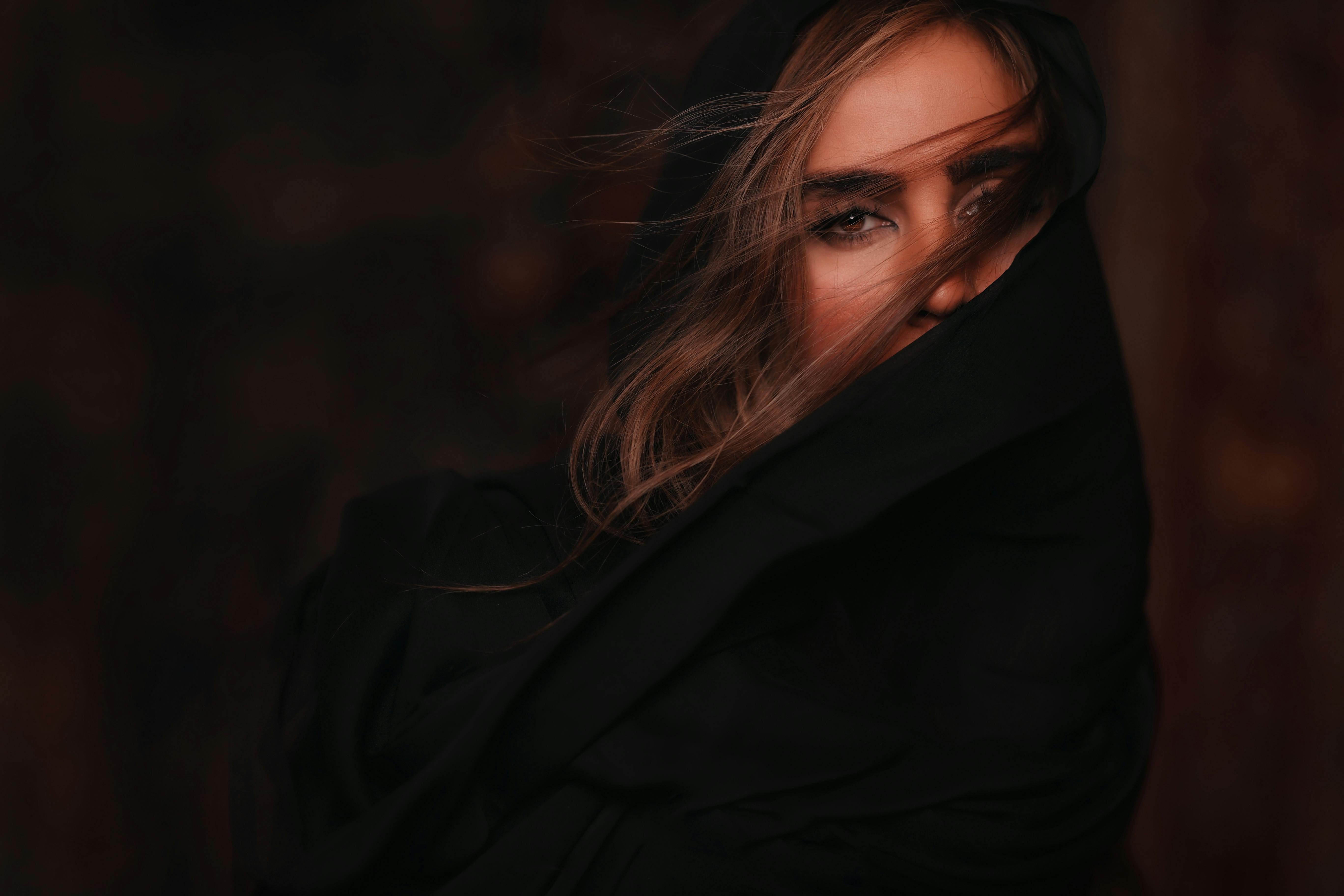 Woman Covering Face · Free Stock Photo