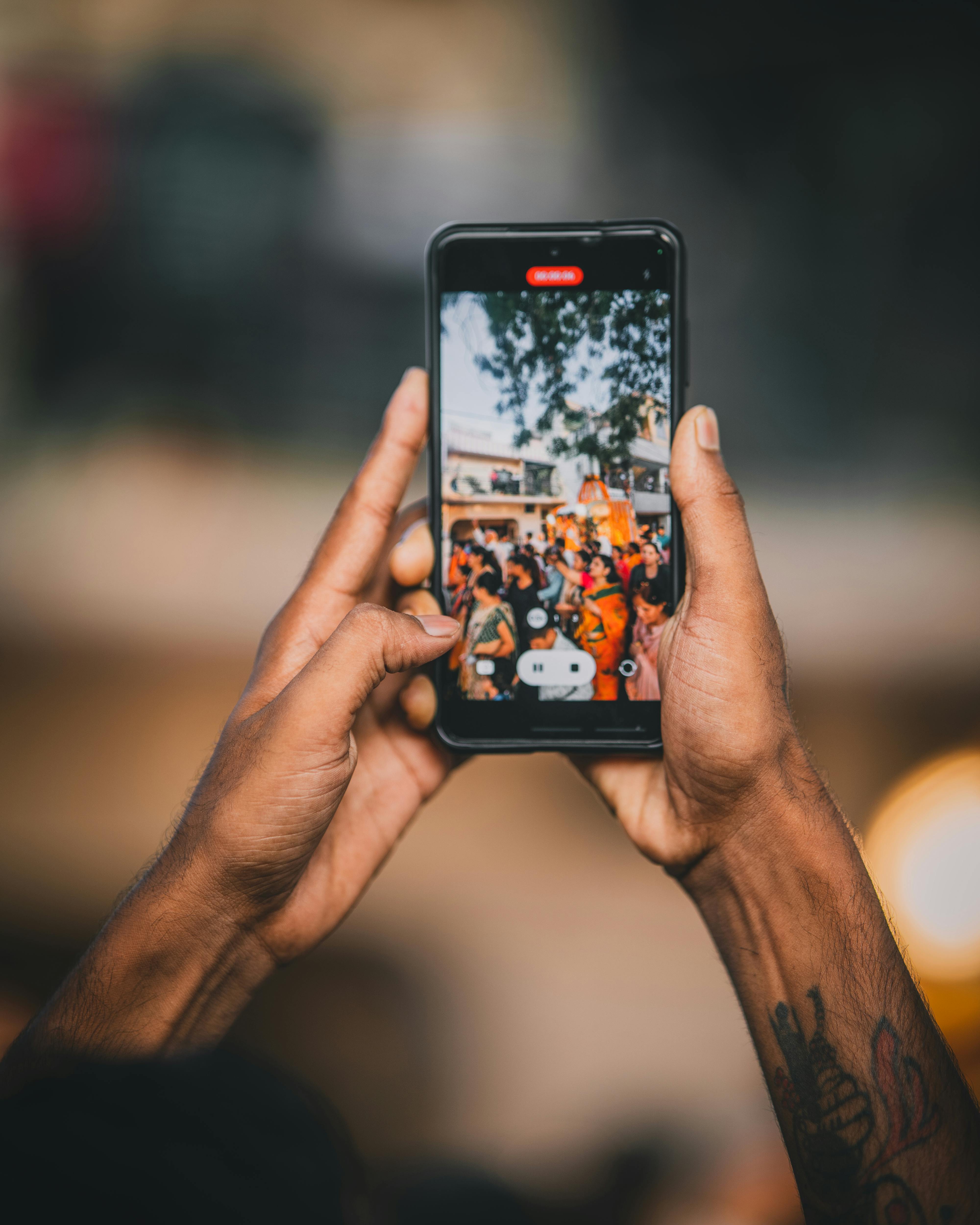 Person Holding Smartphone · Free Stock Photo