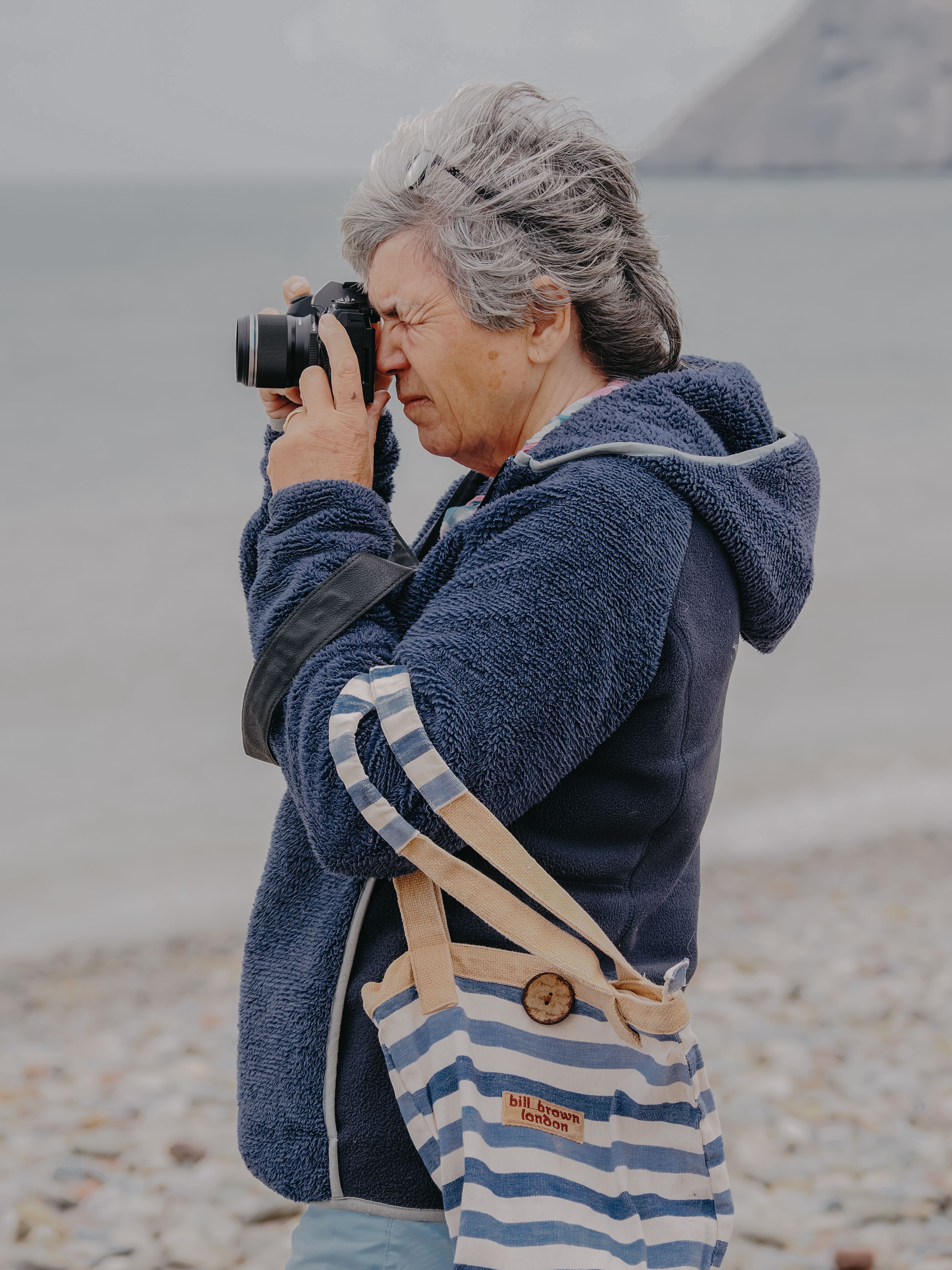 Black Camera Capturing Another Camera · Free Stock Photo