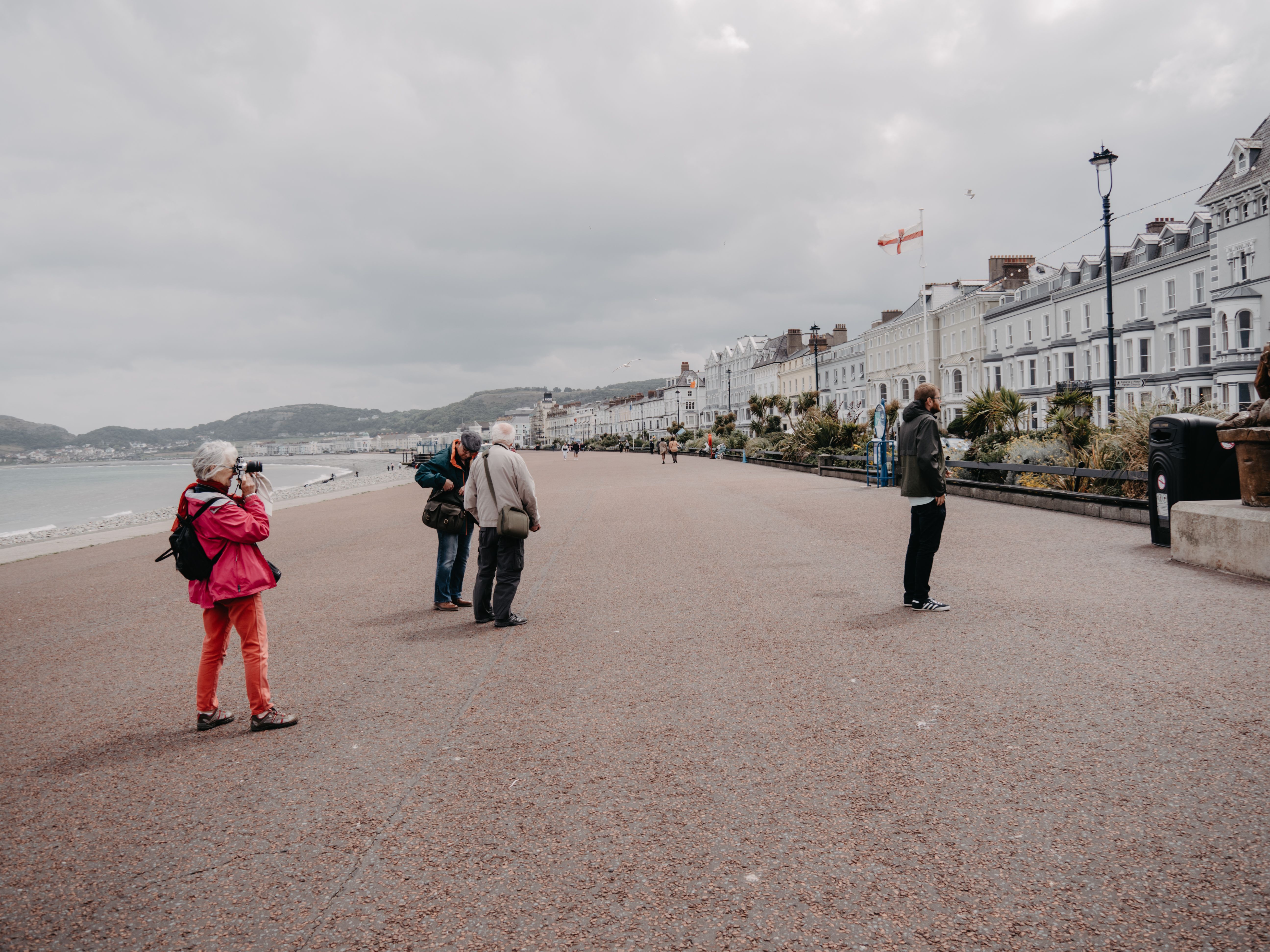 Tourists Taking Pictures on Promenade · Free Stock Photo