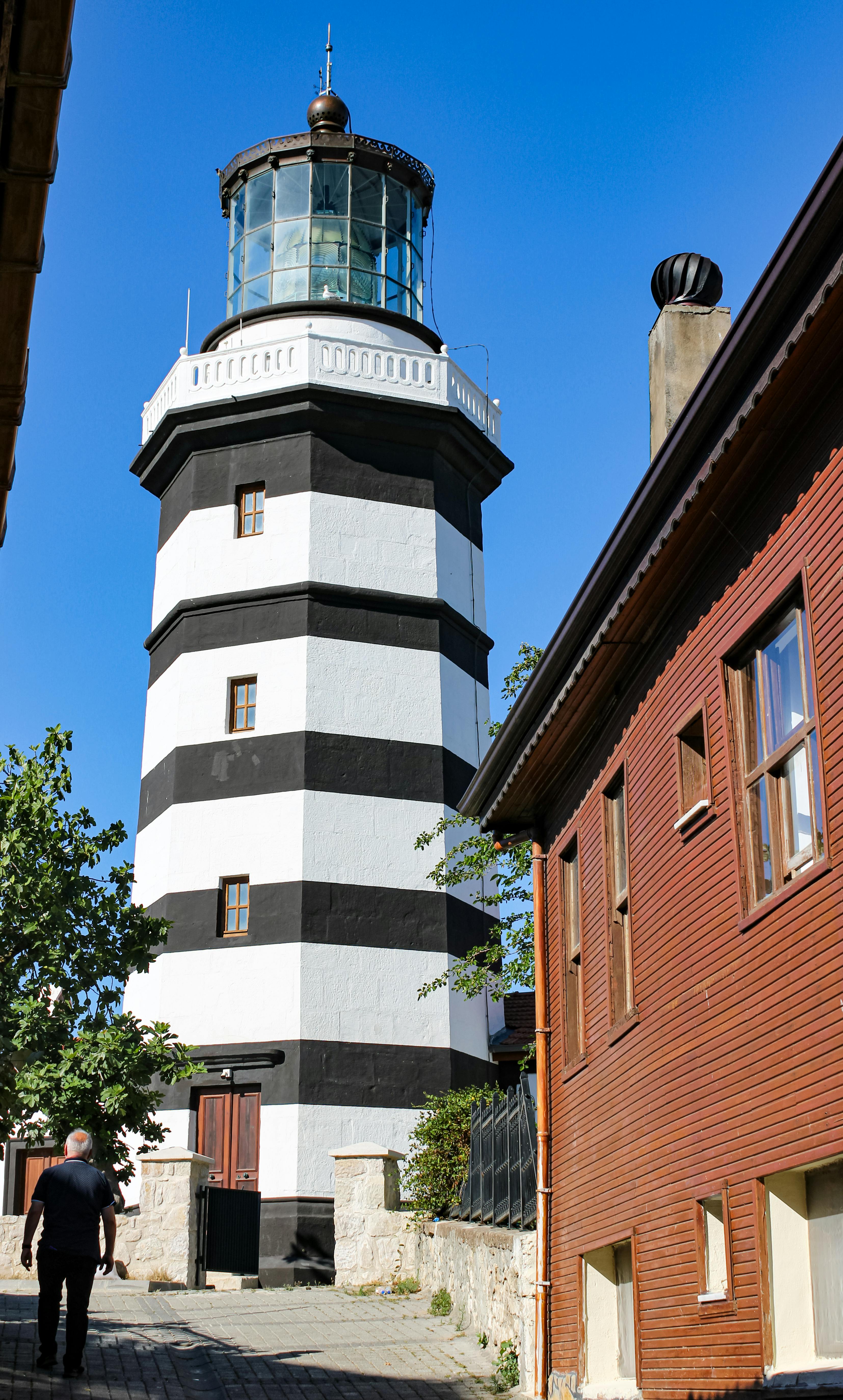 Black And White Lighthouse Photos, Download The BEST Free Black And ...