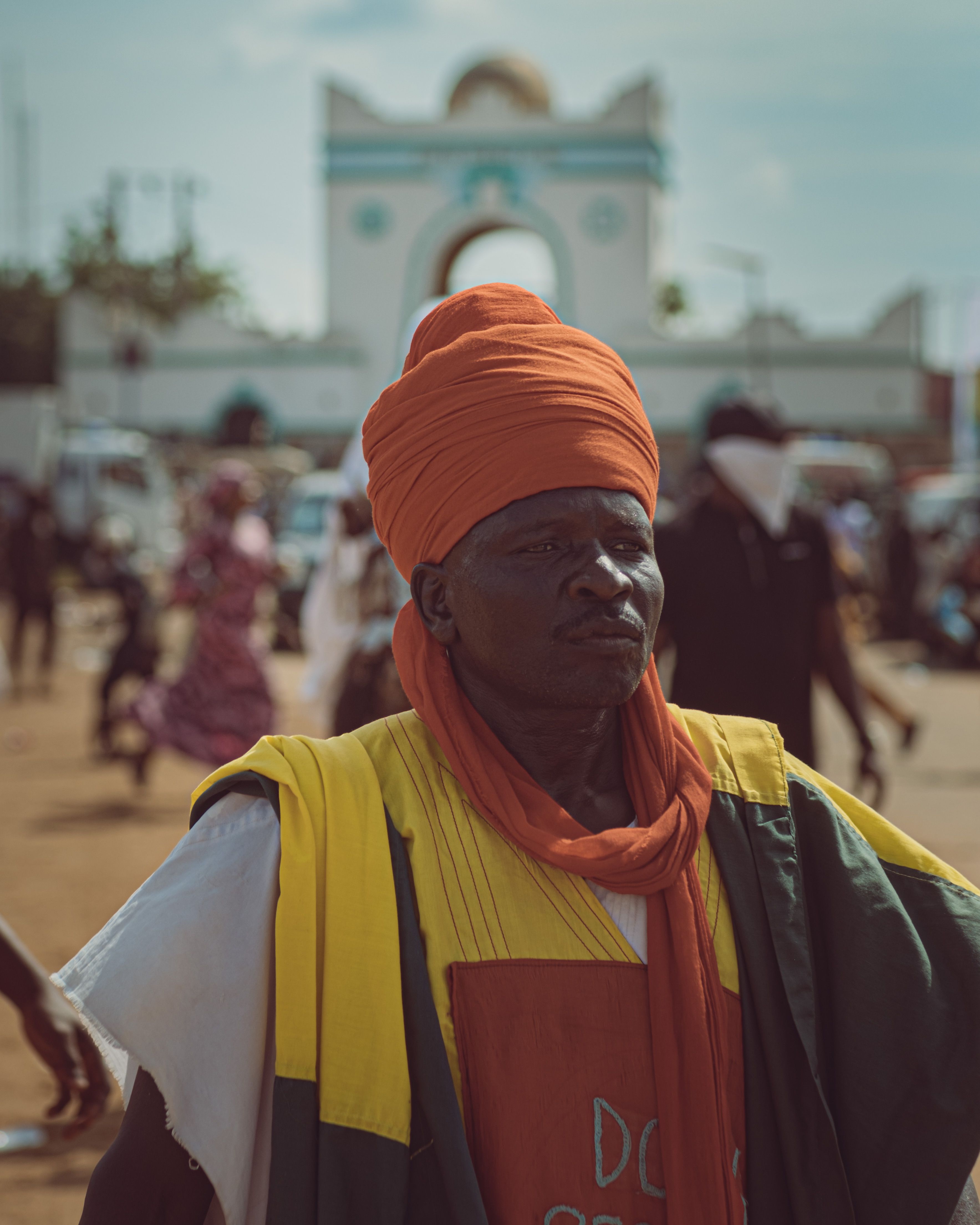 Portrait of an African Man in Turban · Free Stock Photo