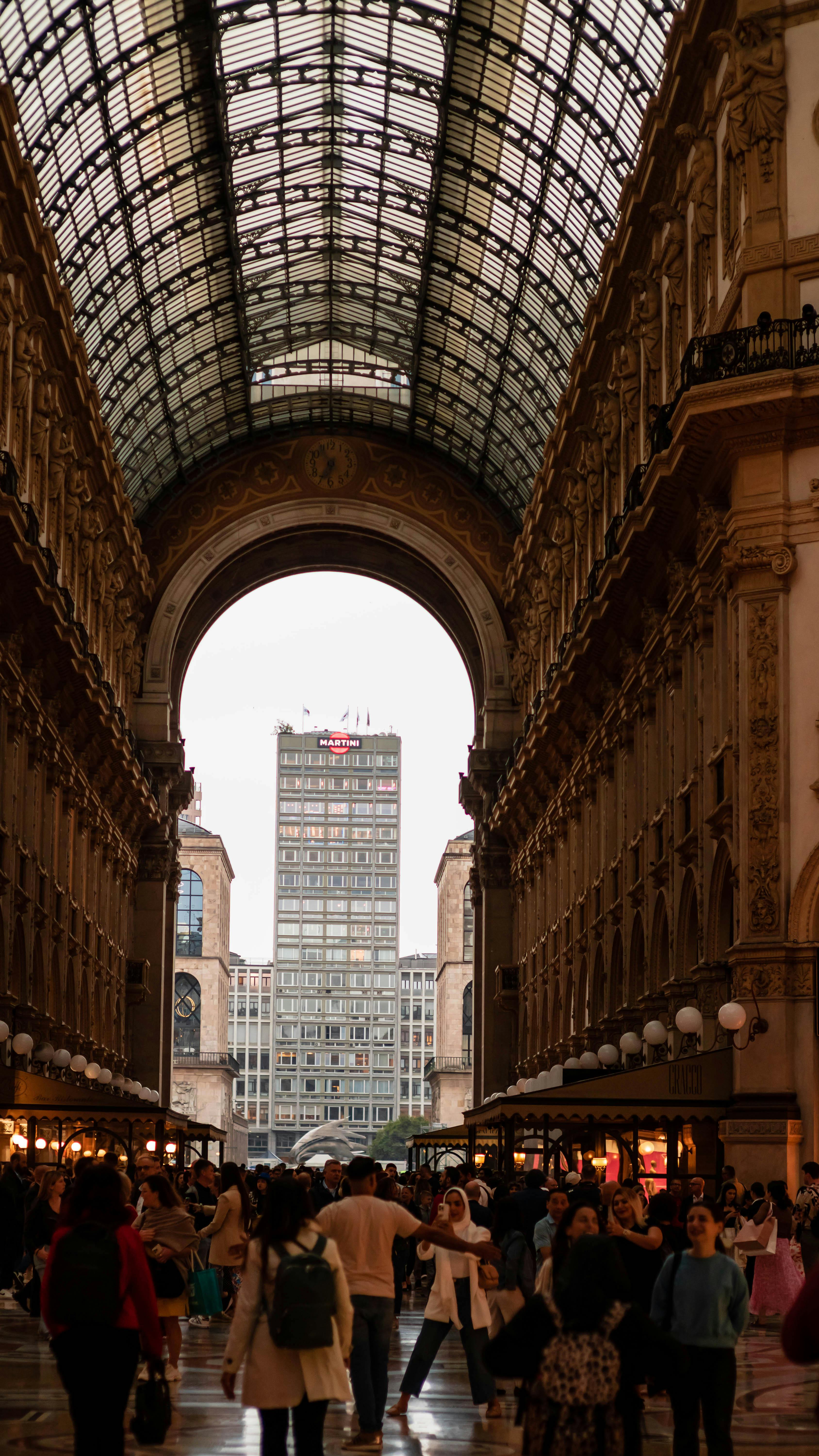 A Mall In Glass Covered Arcade · Free Stock Photo