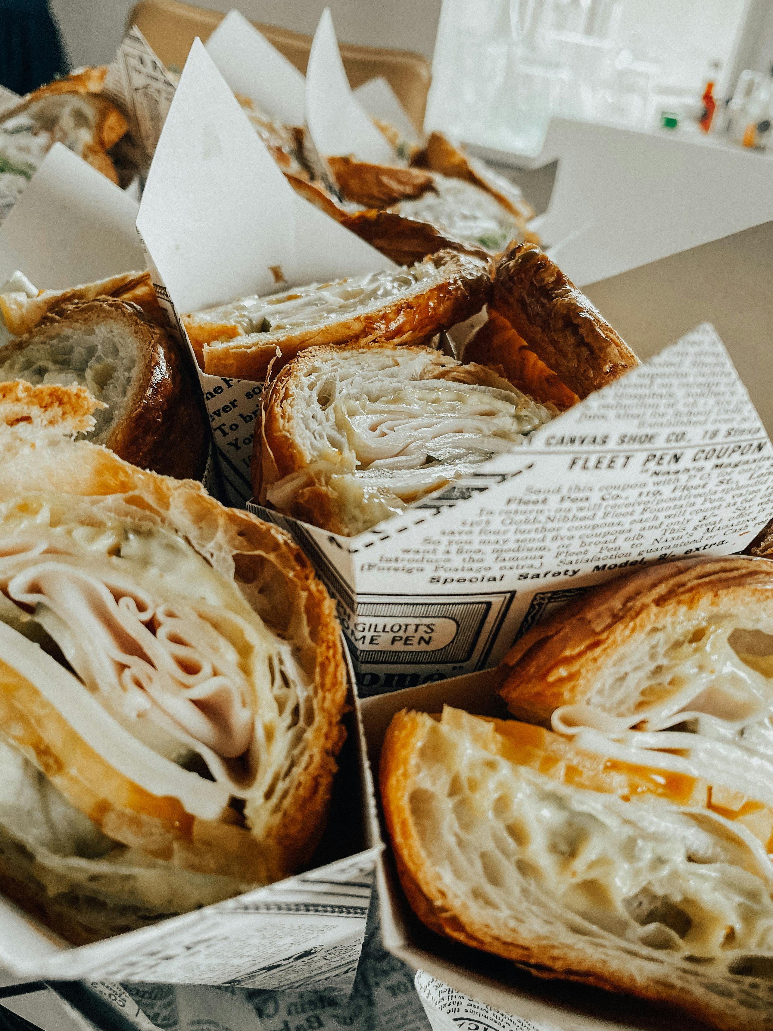 Delicious Club Sandwich on Wooden Board · Free Stock Photo