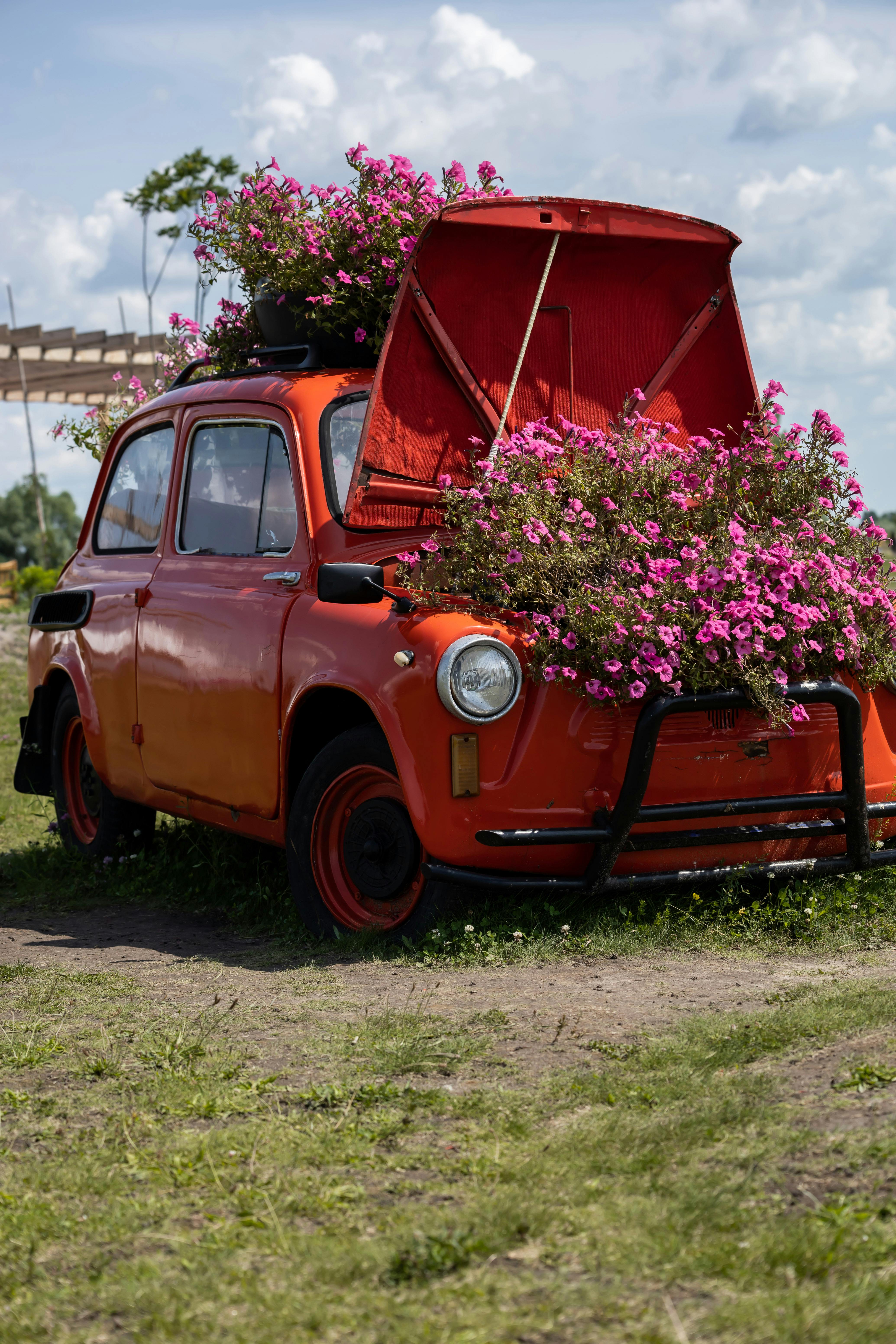 Vintage Car Flowers Photos, Download The BEST Free Vintage Car Flowers ...