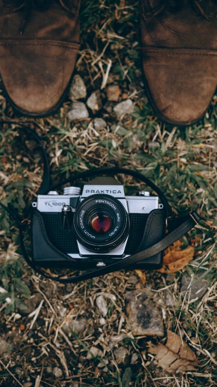 Top View Photo of Camera · Free Stock Photo