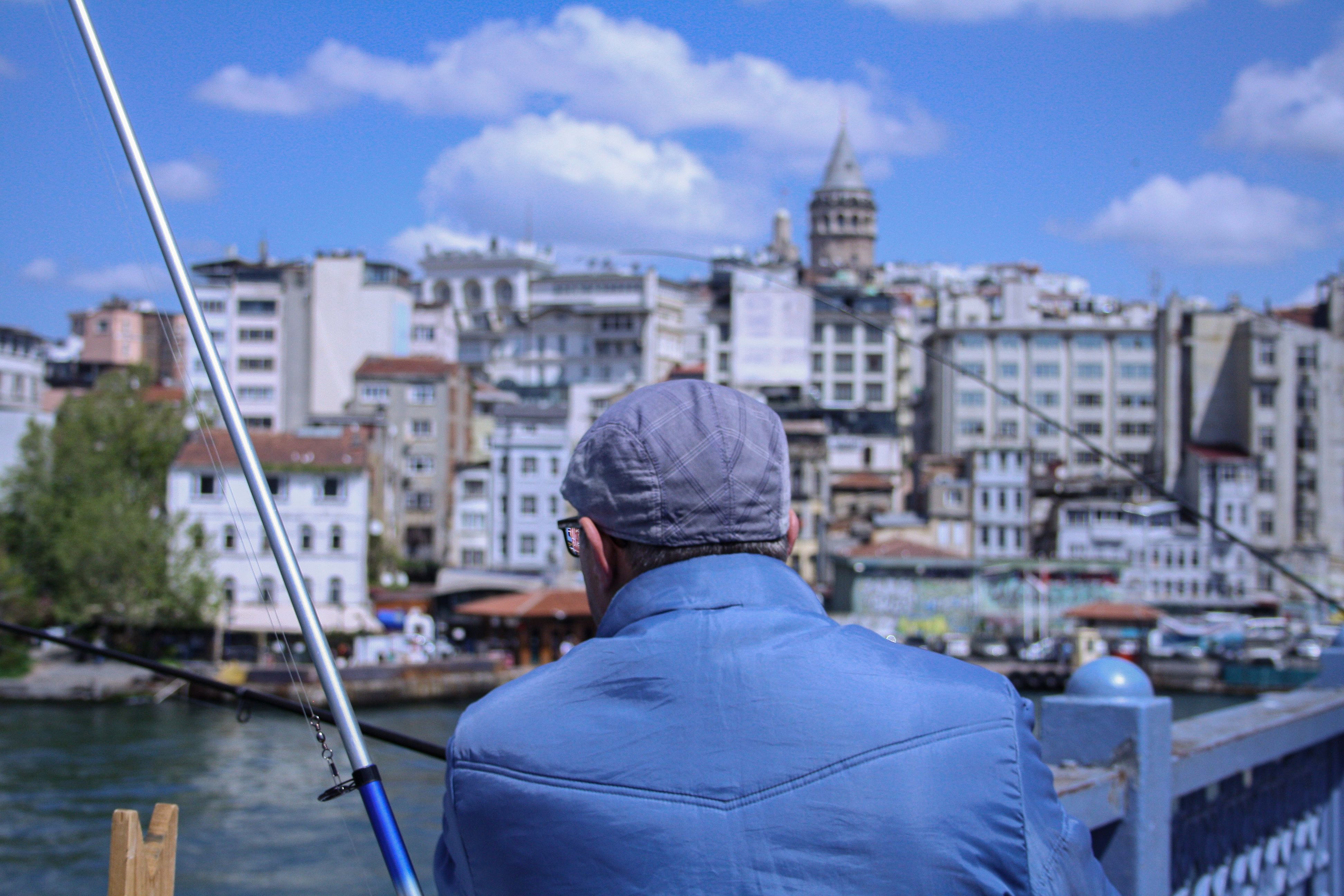 Man Standing in Gate of Mansion in Istanbul · Free Stock Photo