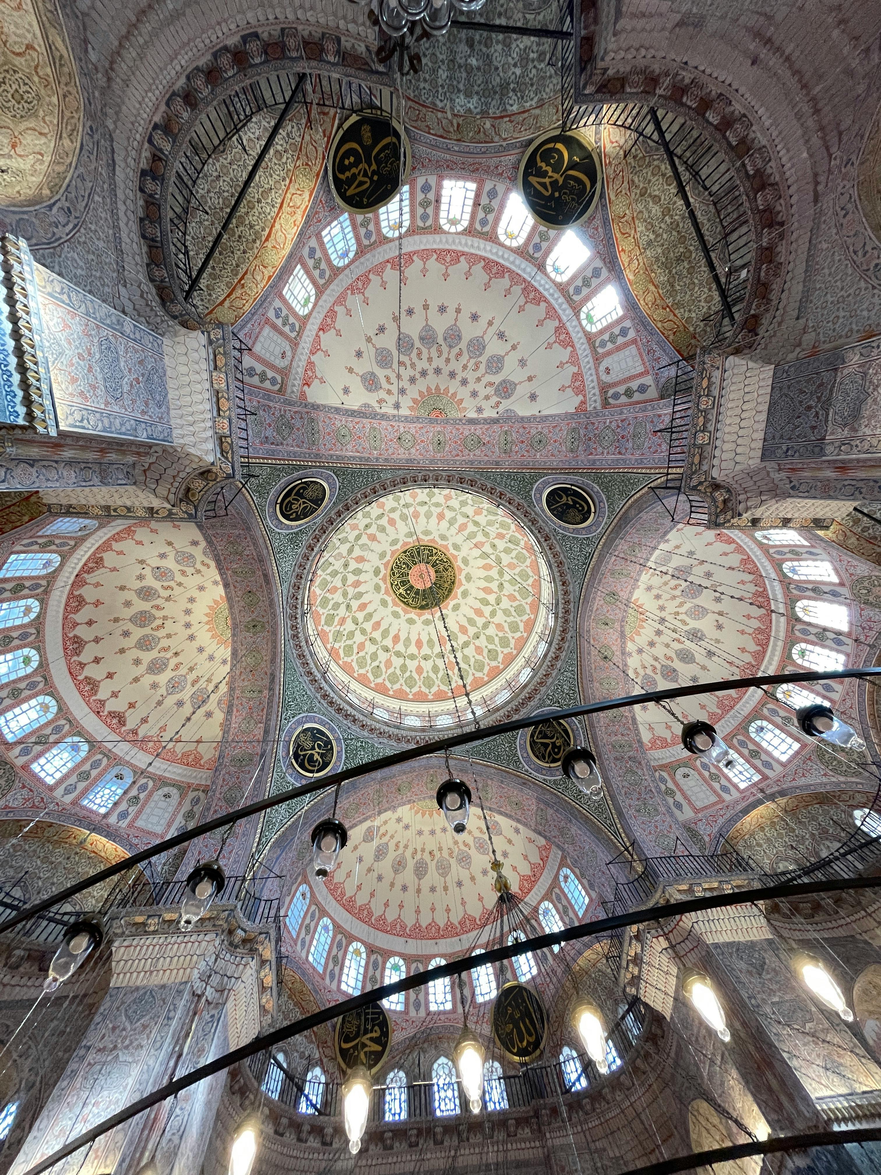 Low Angle Shot of the Blue Mosque Dome · Free Stock Photo