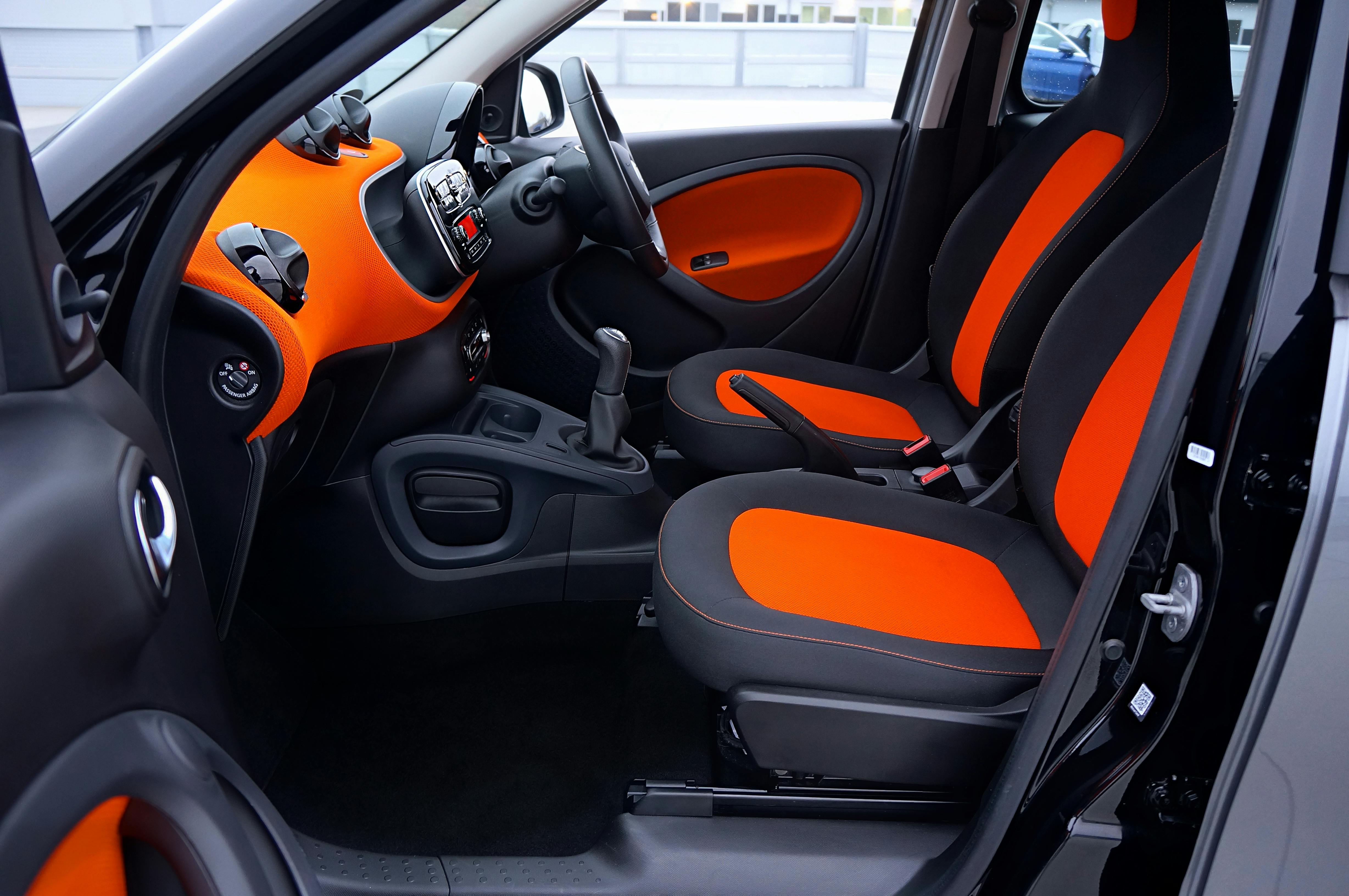 Interior of Smart Forfour · Free Stock Photo