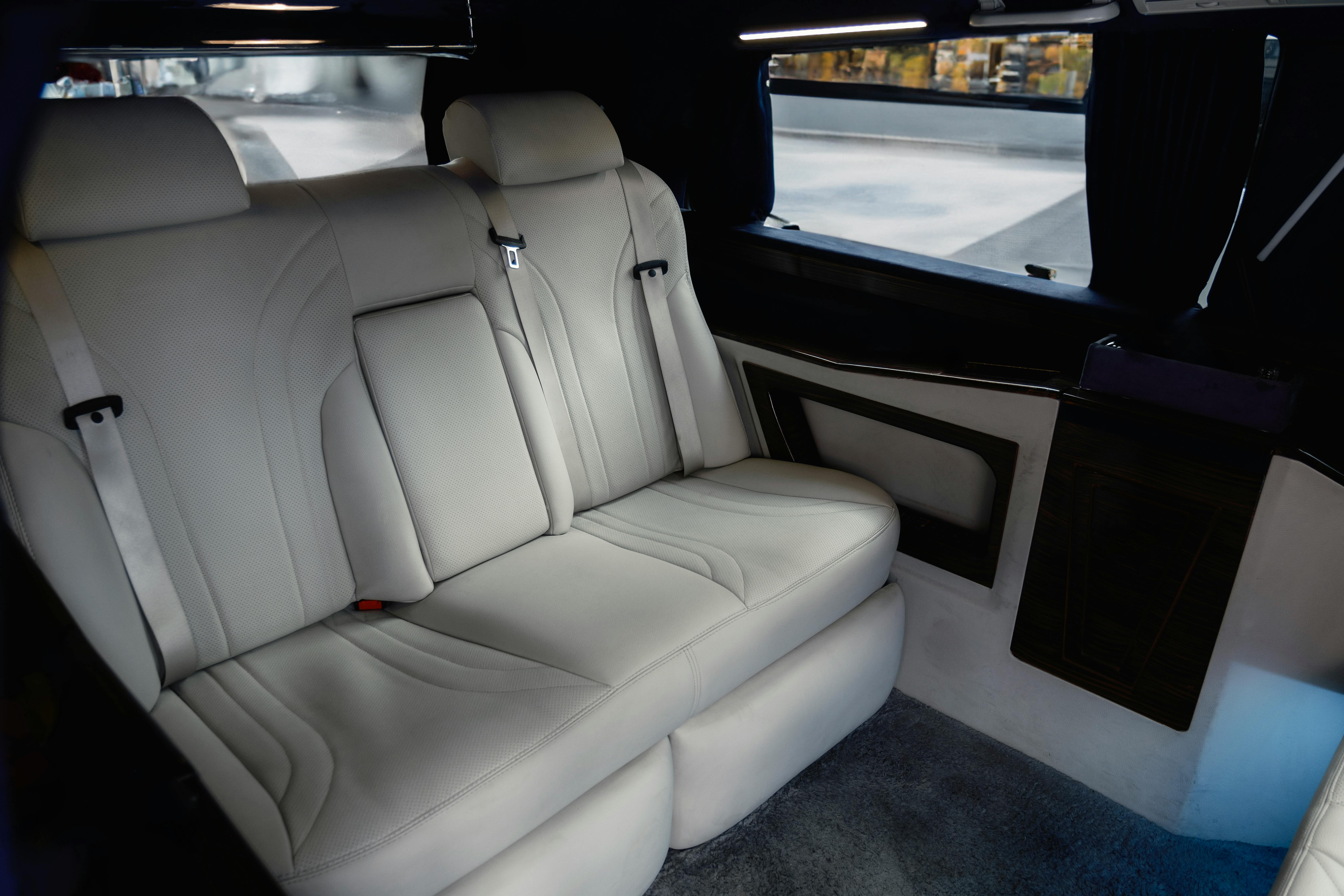 Leather Seats of a Luxury Van · Free Stock Photo