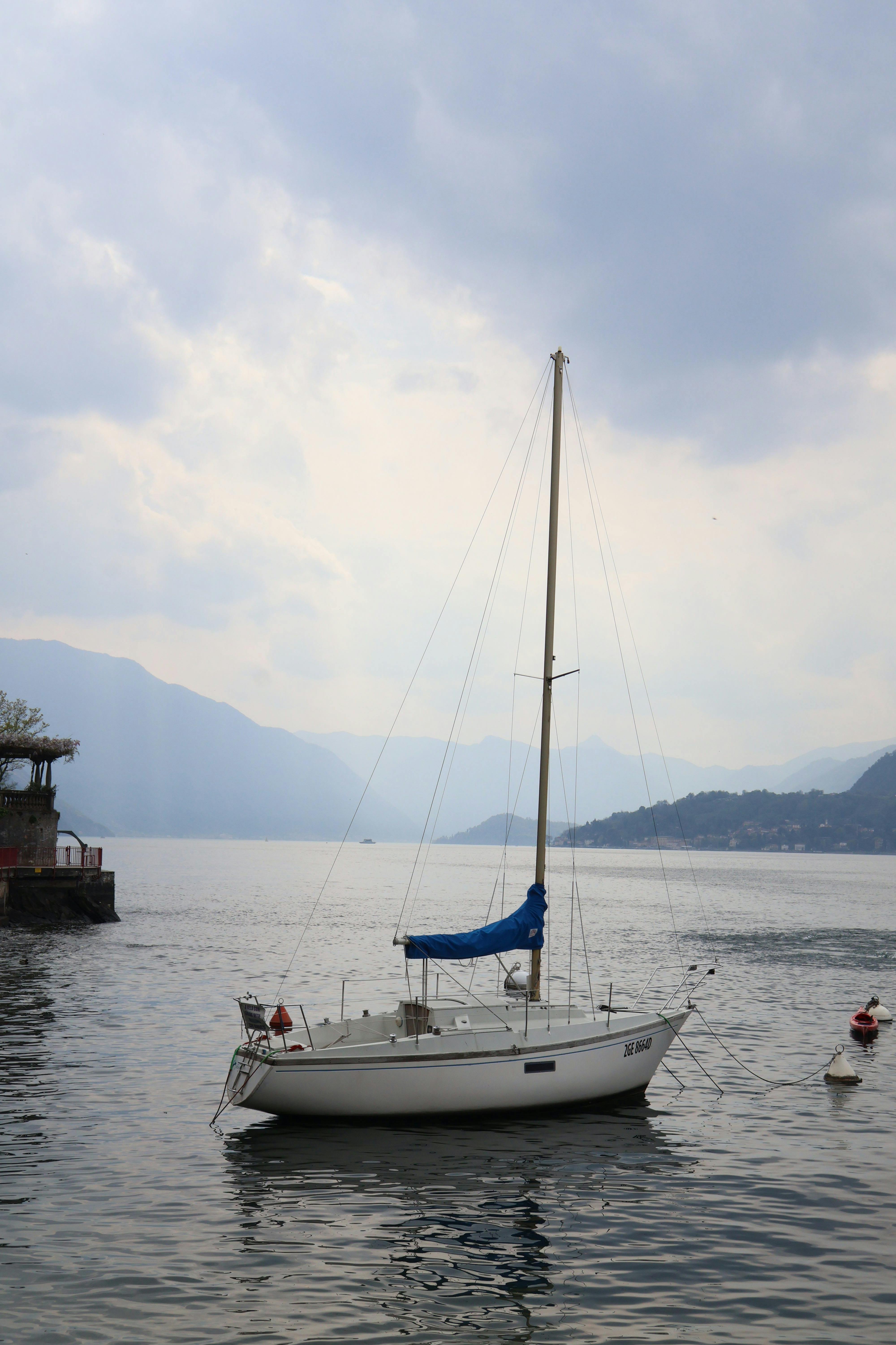 Sailboat Anchored in the Bay · Free Stock Photo