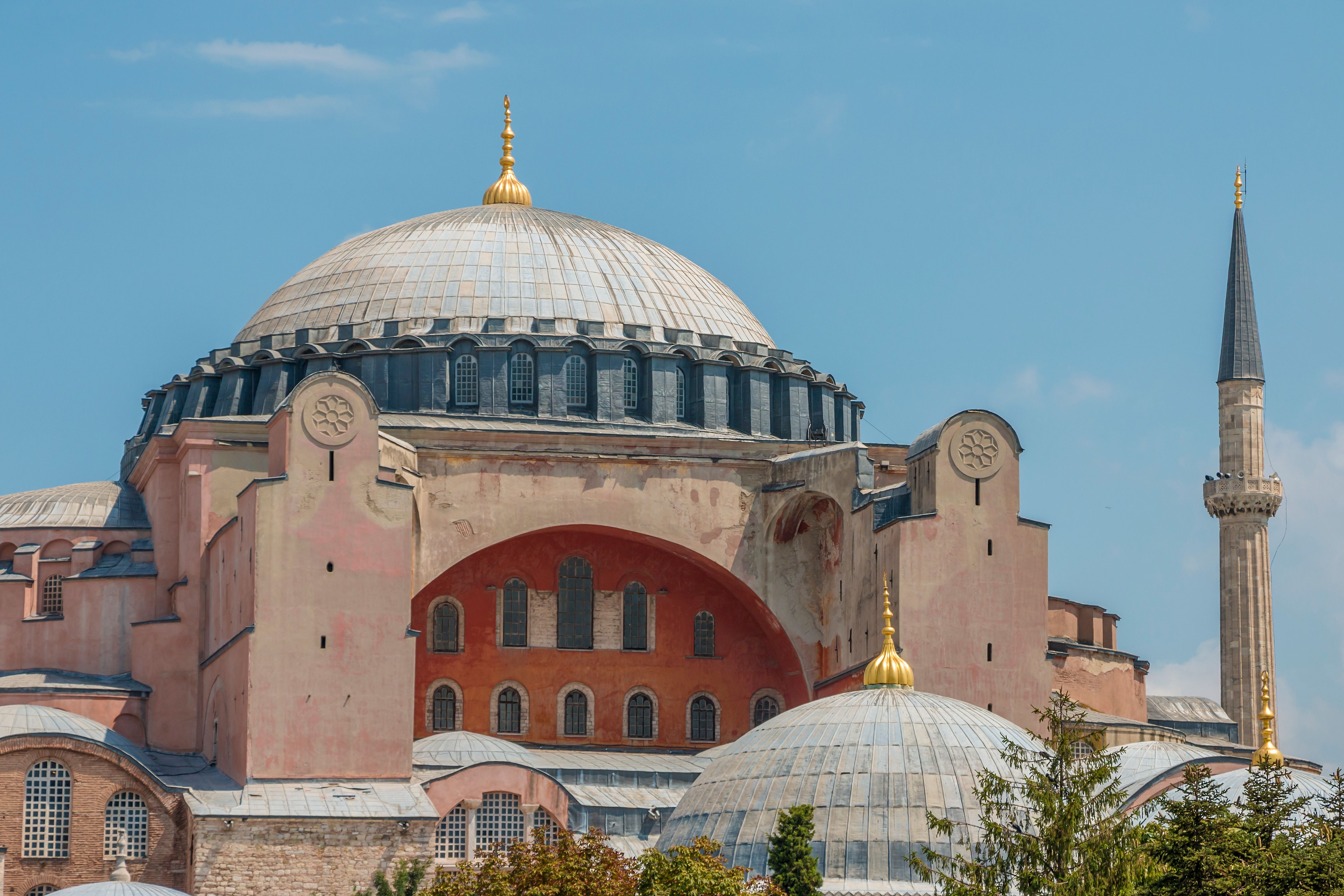 Hagia Sophia Exterior Architecture