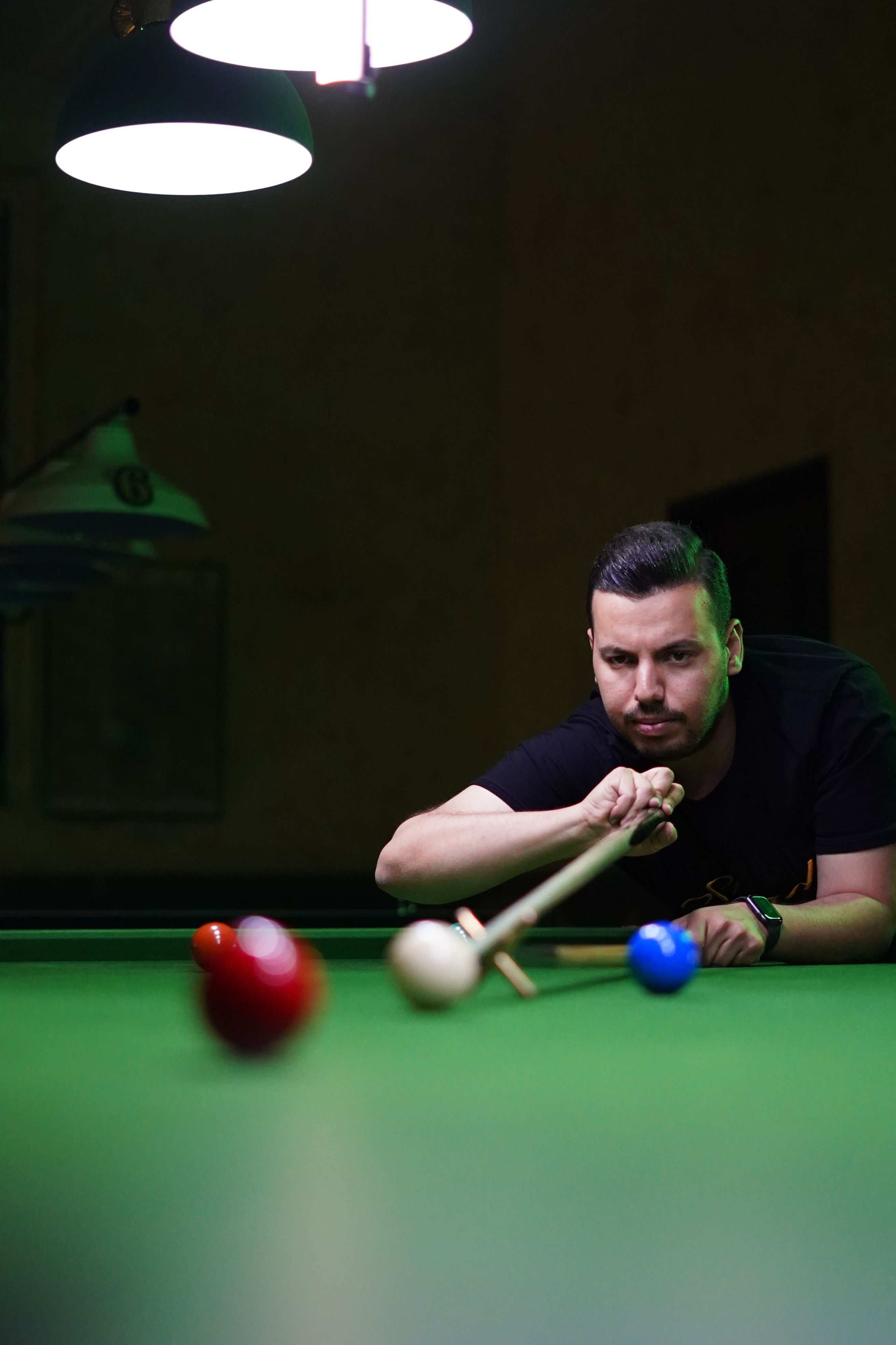 A Man Playing Snooker · Free Stock Photo