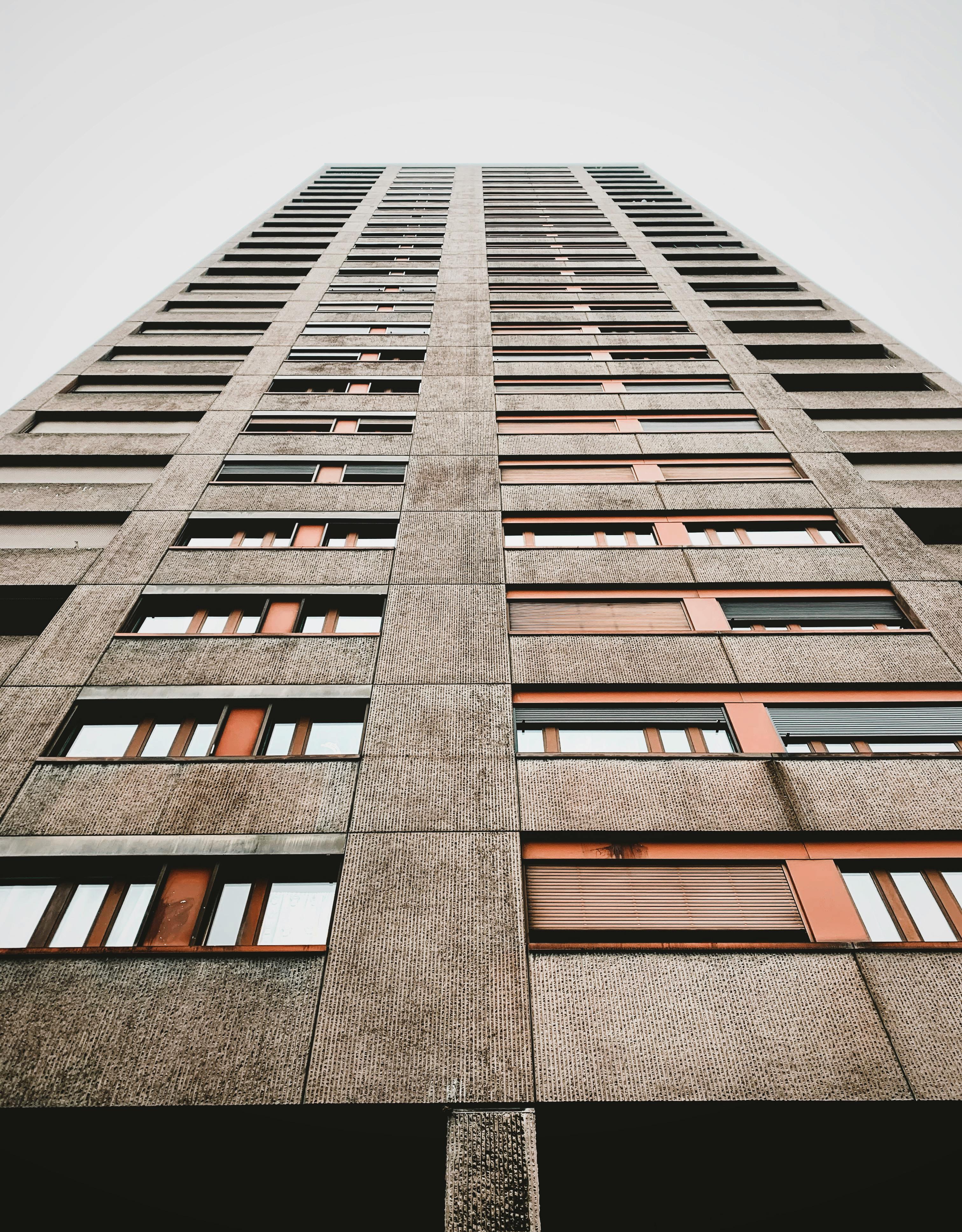 Facade of Residential High Building · Free Stock Photo