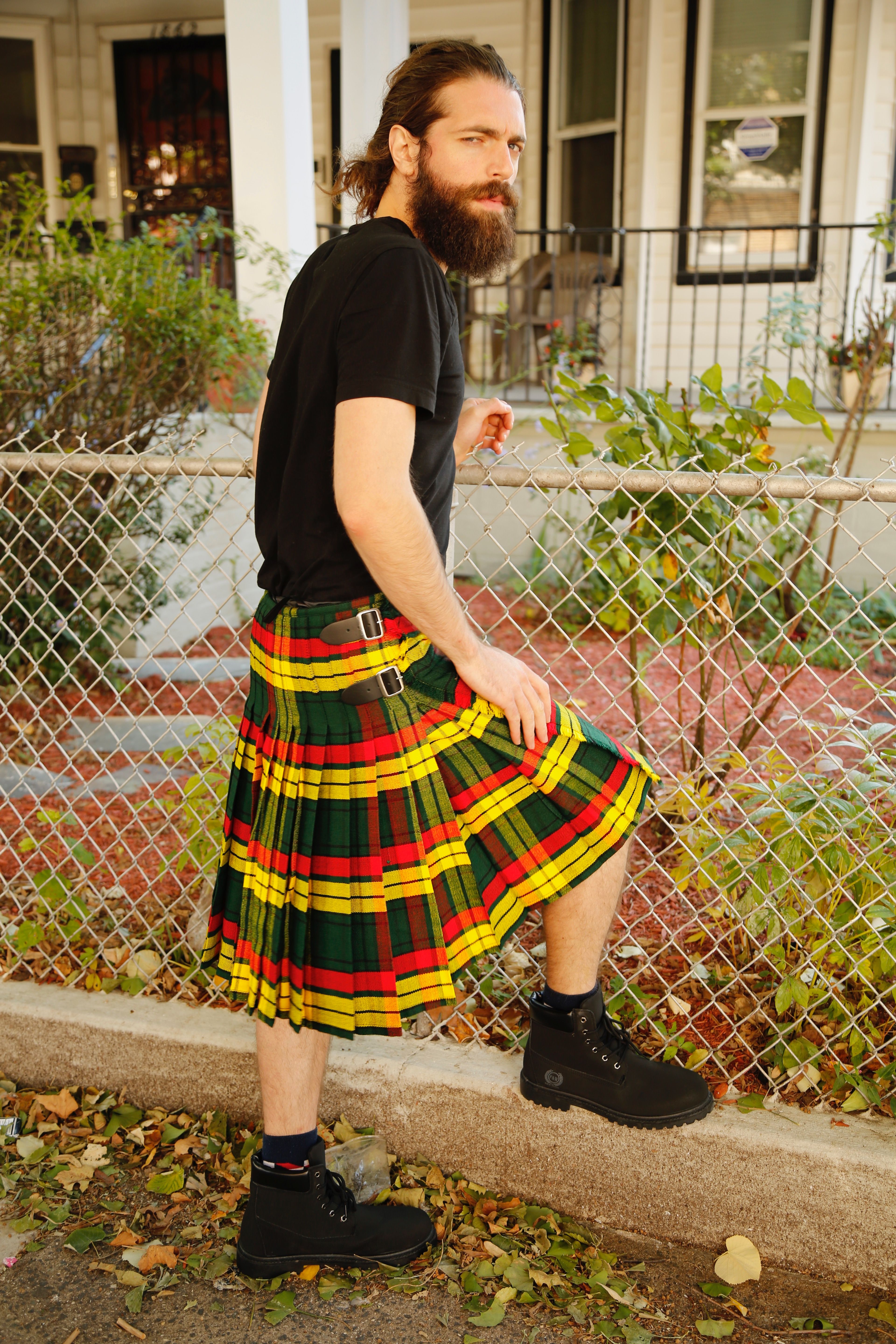 Man Wearing a Kilt · Free Stock Photo