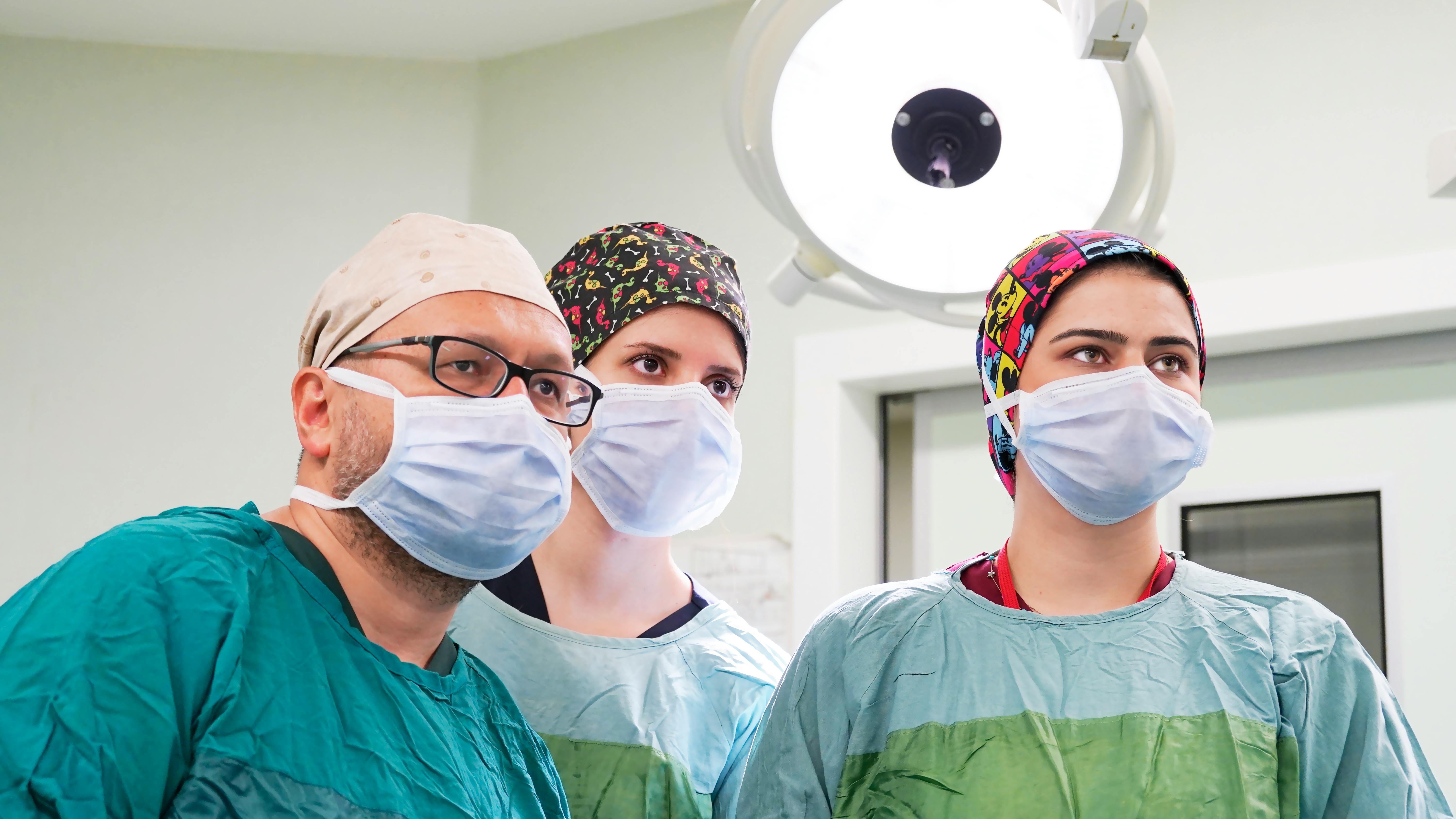 Surgeons in an Operating Room · Free Stock Photo